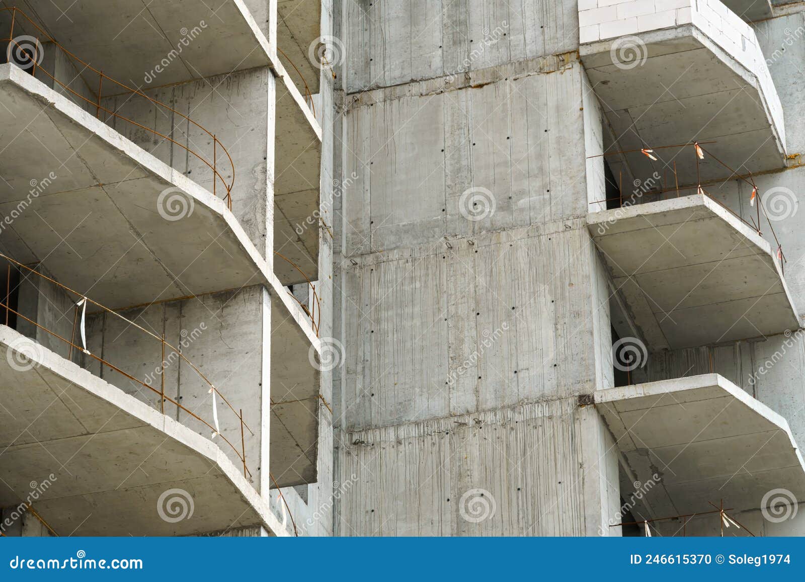 Construction of a Modern High-rise Building of Residential Complex, the ...