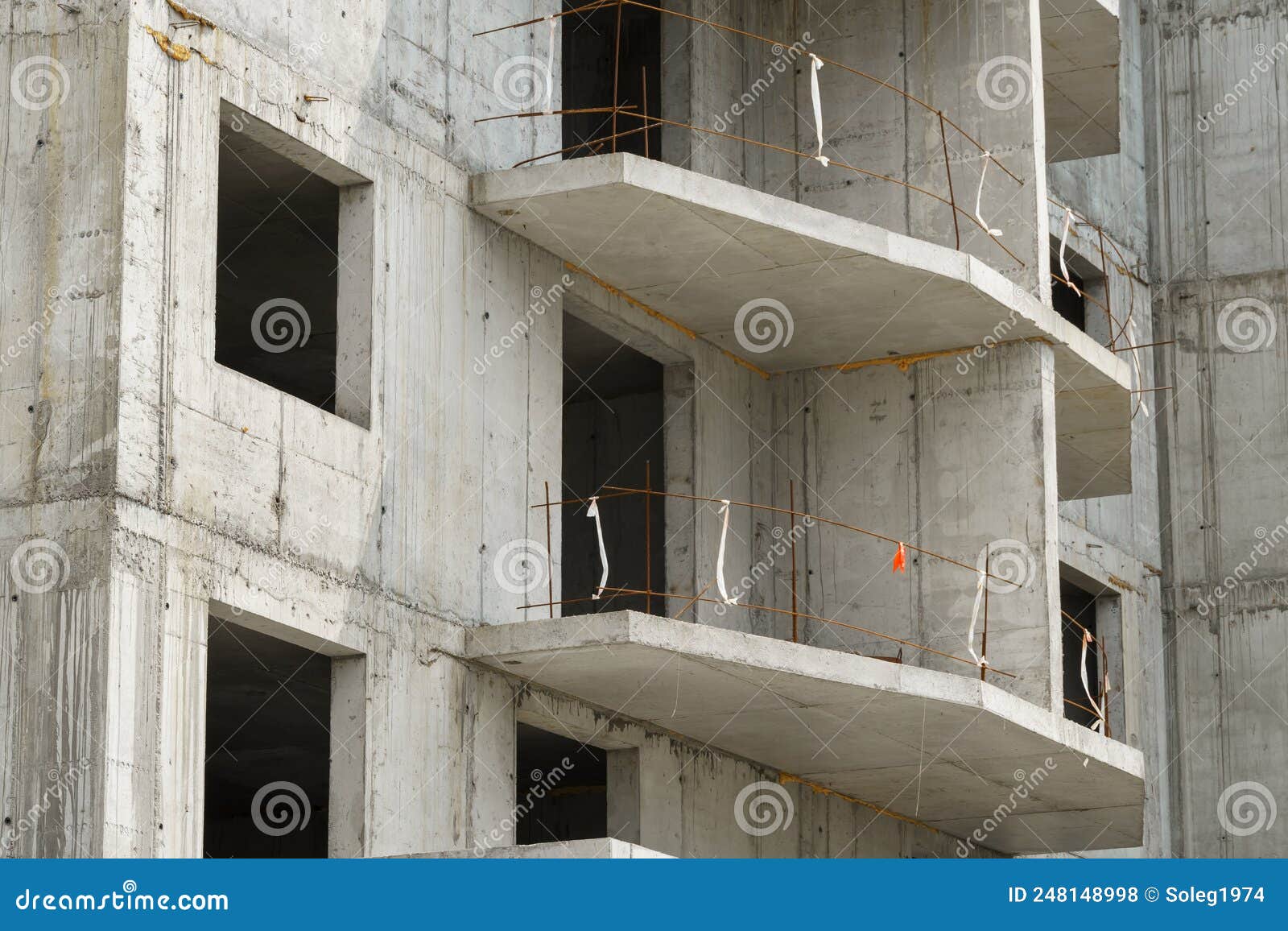 Construction of a Modern High-rise Building of Residential Complex, the ...