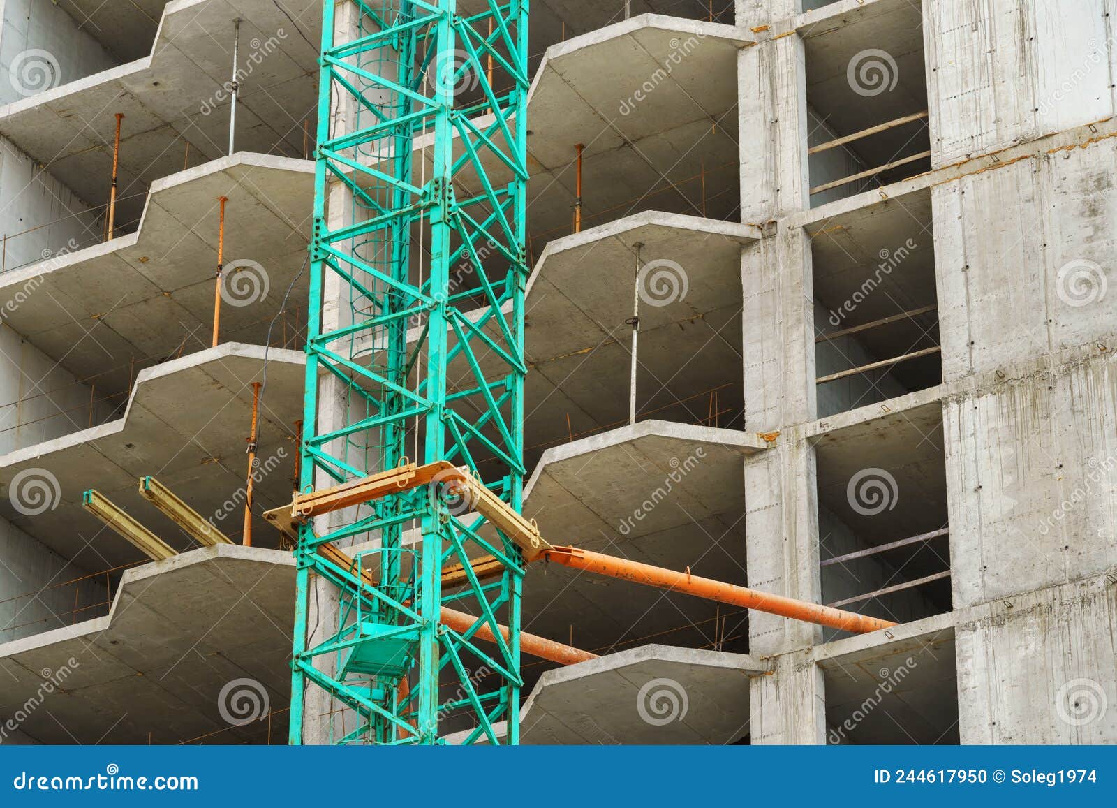 Construction of a Modern High-rise Building of Residential Complex, the ...