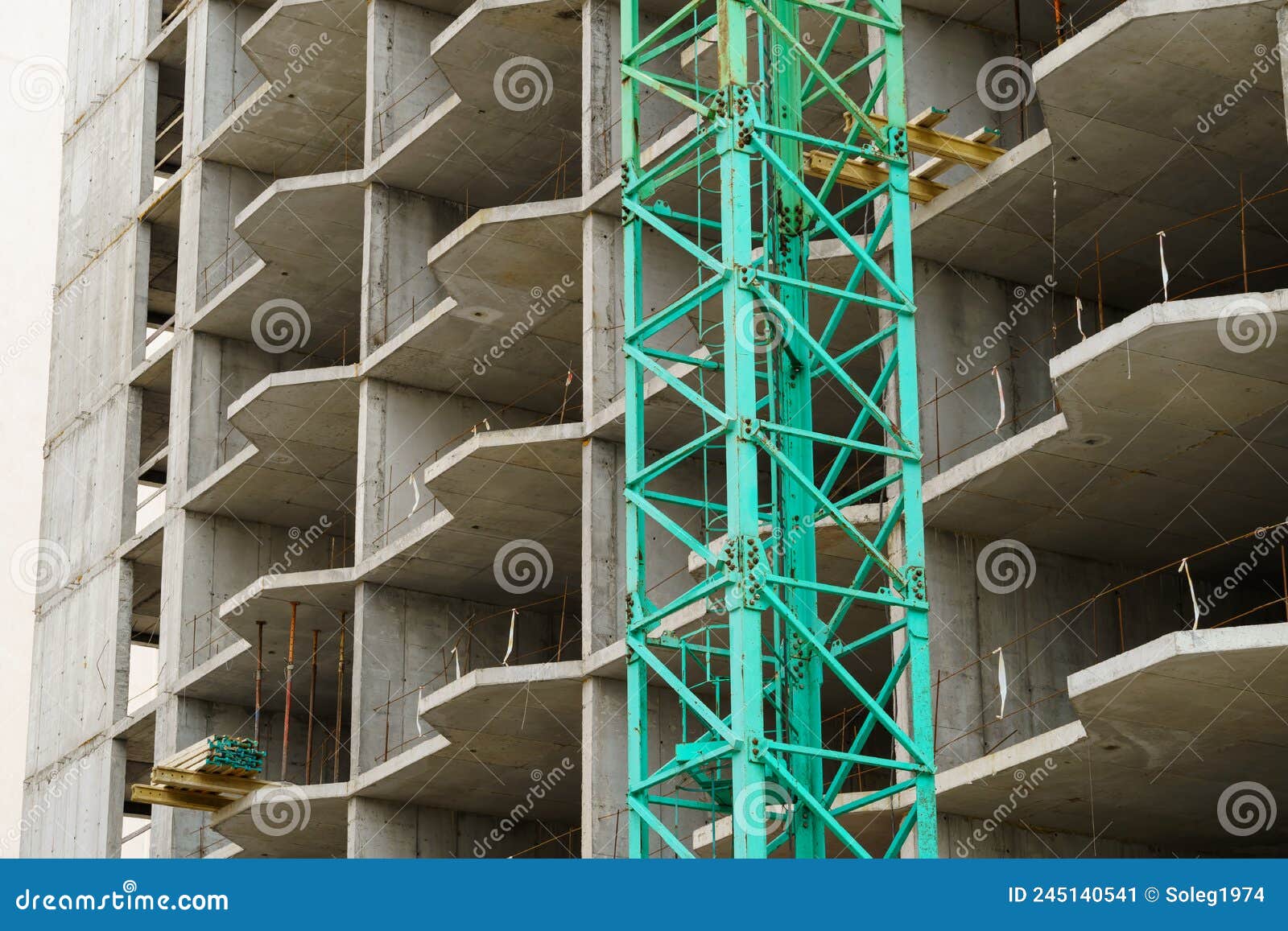 Construction of a Modern High-rise Building of Residential Complex, the ...
