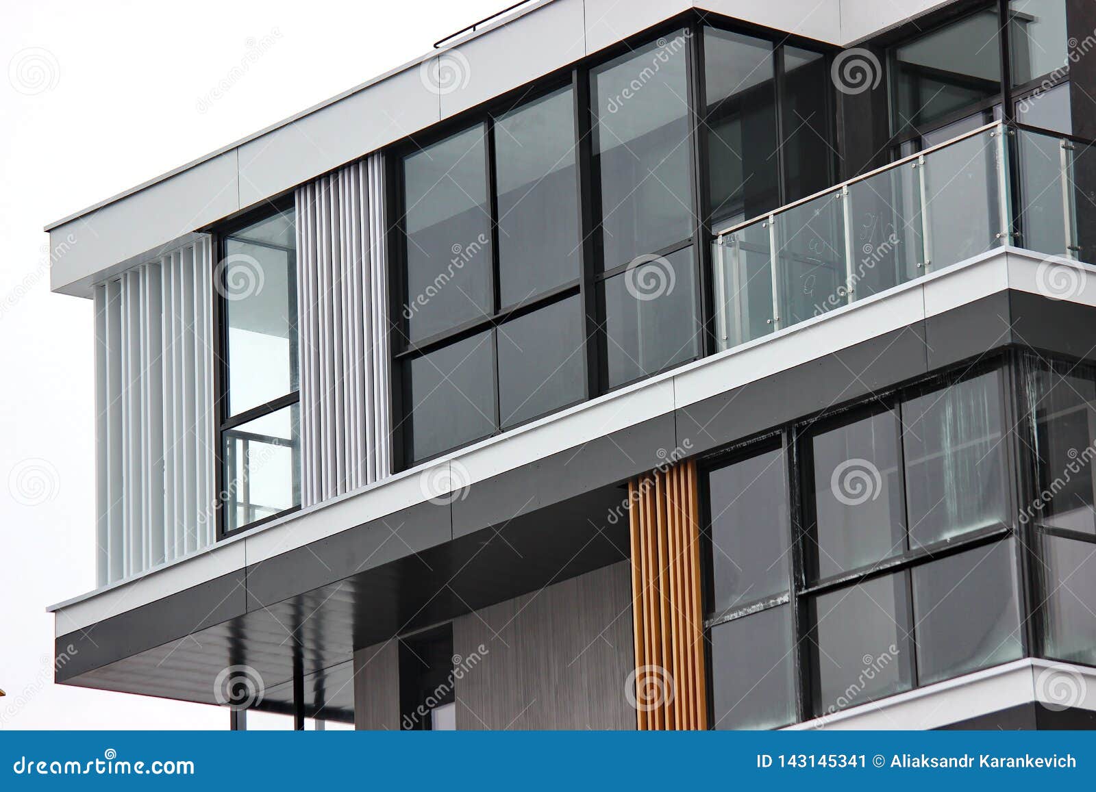 Construction of Modern Residential Buildings. the Combination of ...
