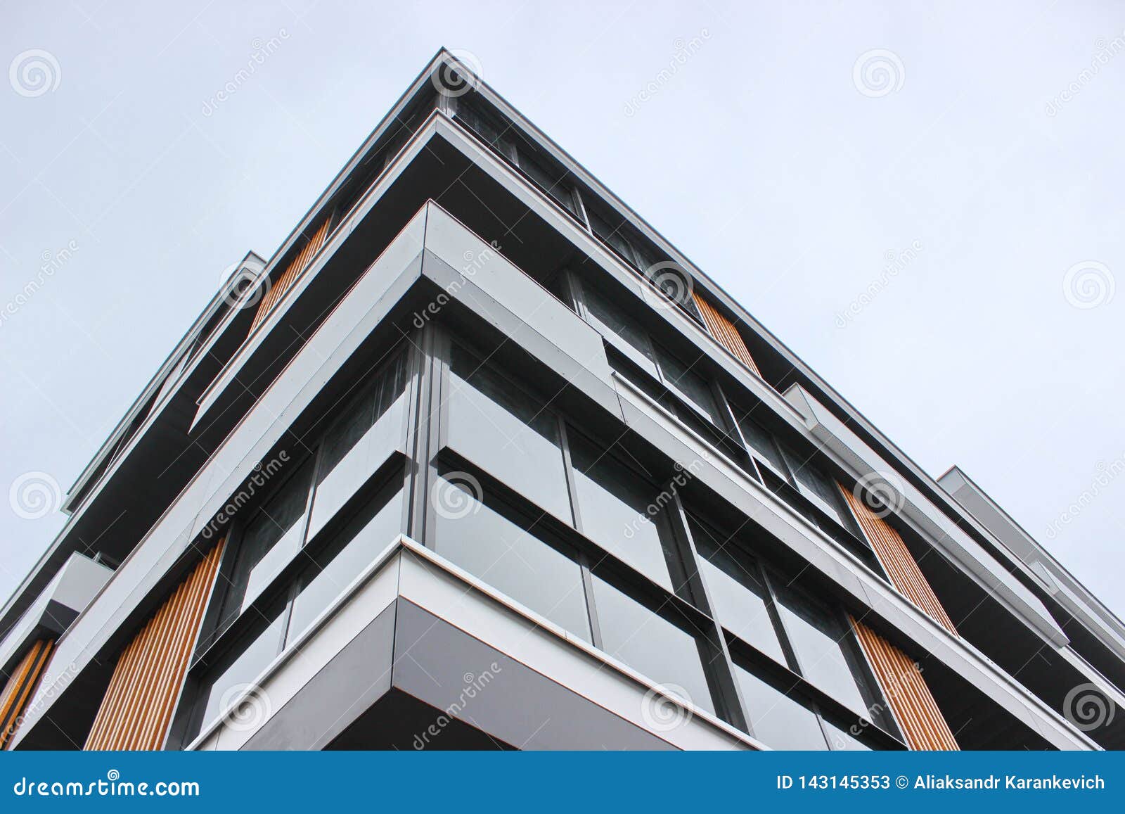 Construction of Modern Residential Buildings. the Combination of ...