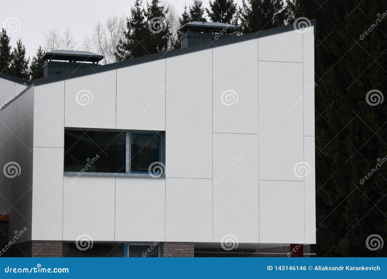 Construction of Modern Residential Buildings. the Combination of ...