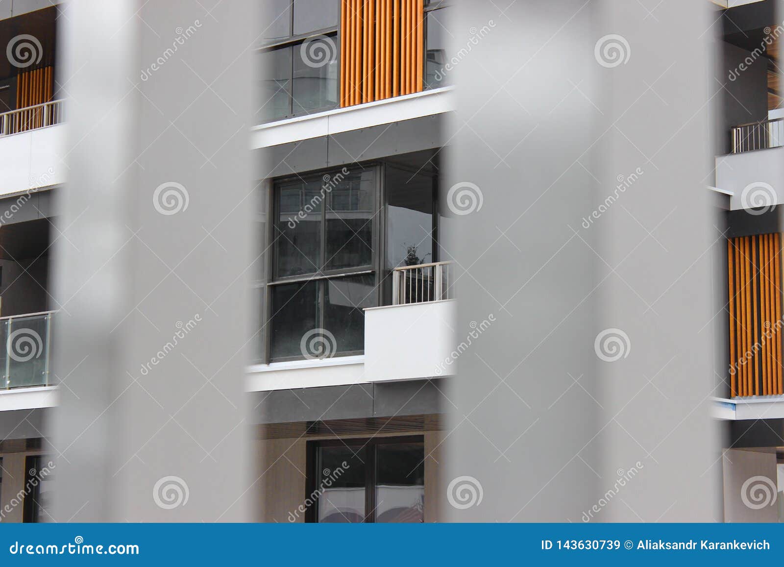 Construction of Modern Residential Buildings. the Combination of ...