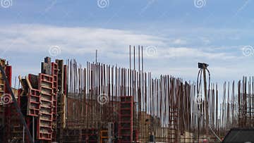 Construction of a Monolithic Structure, Installation of Iron Fittings ...