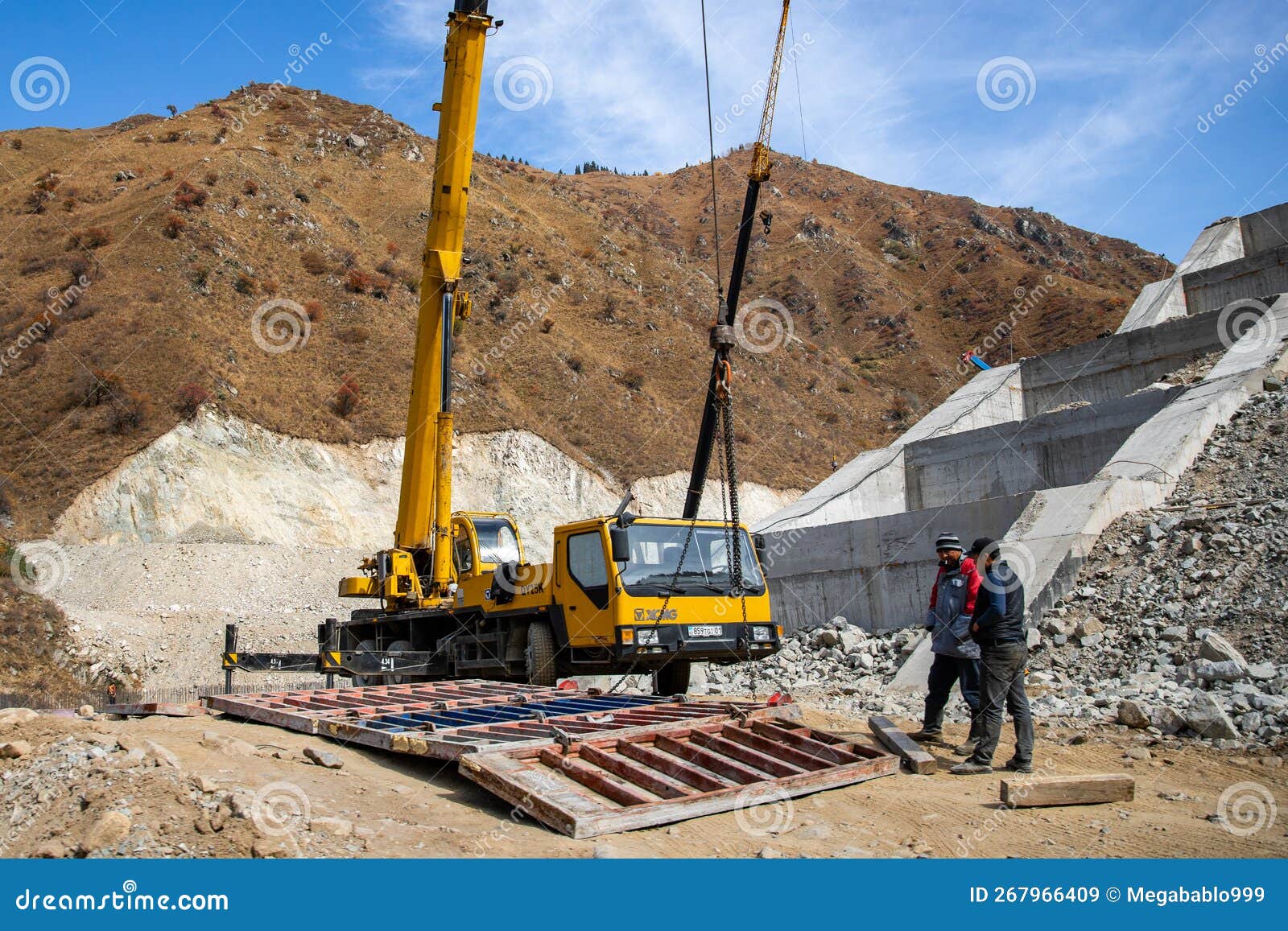 Construction of a Mudflow Protection Dam in the Big Almaty Gorge in the ...
