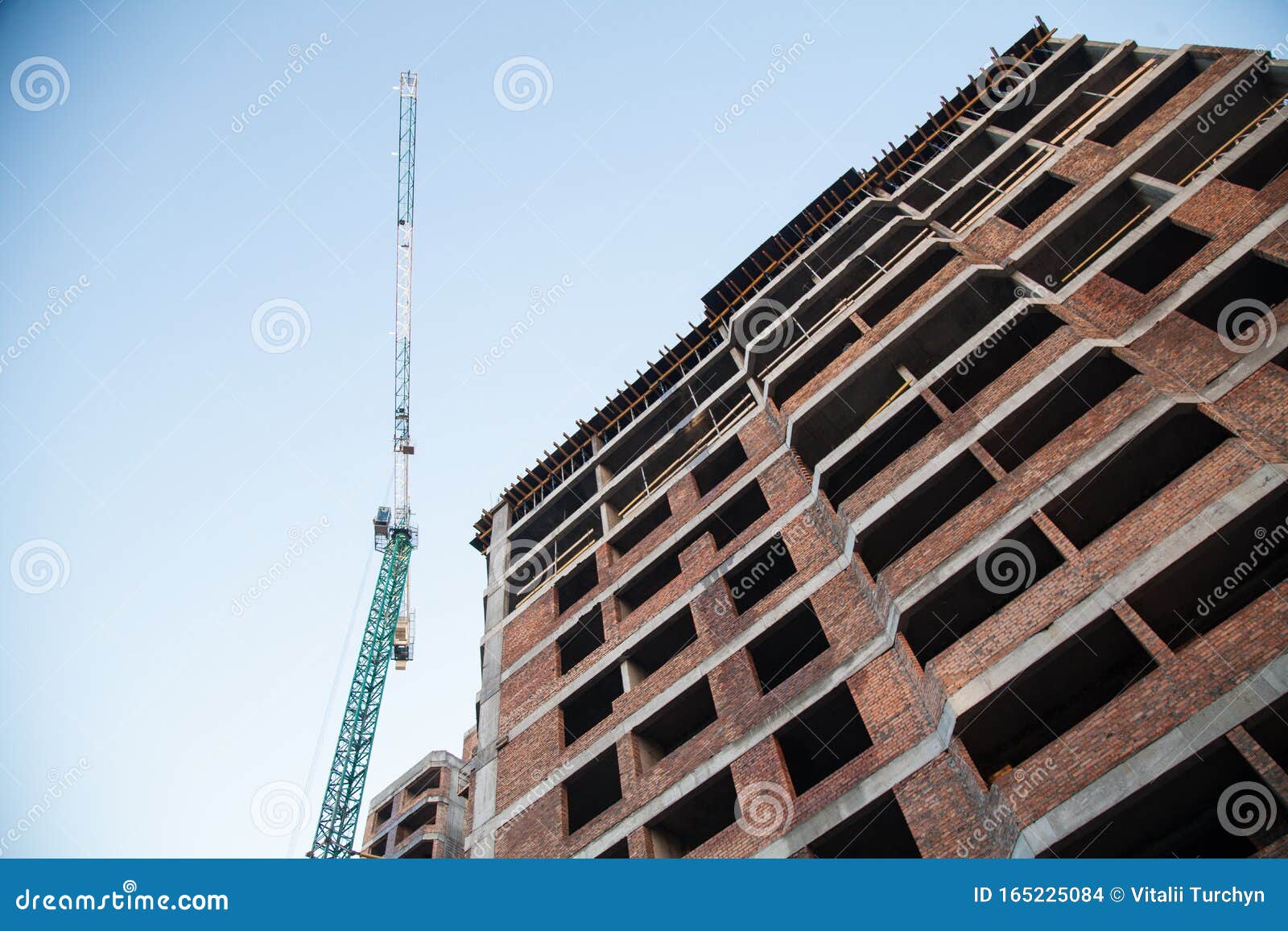 The Construction of a Multi-storey Building. Editorial Stock Image ...