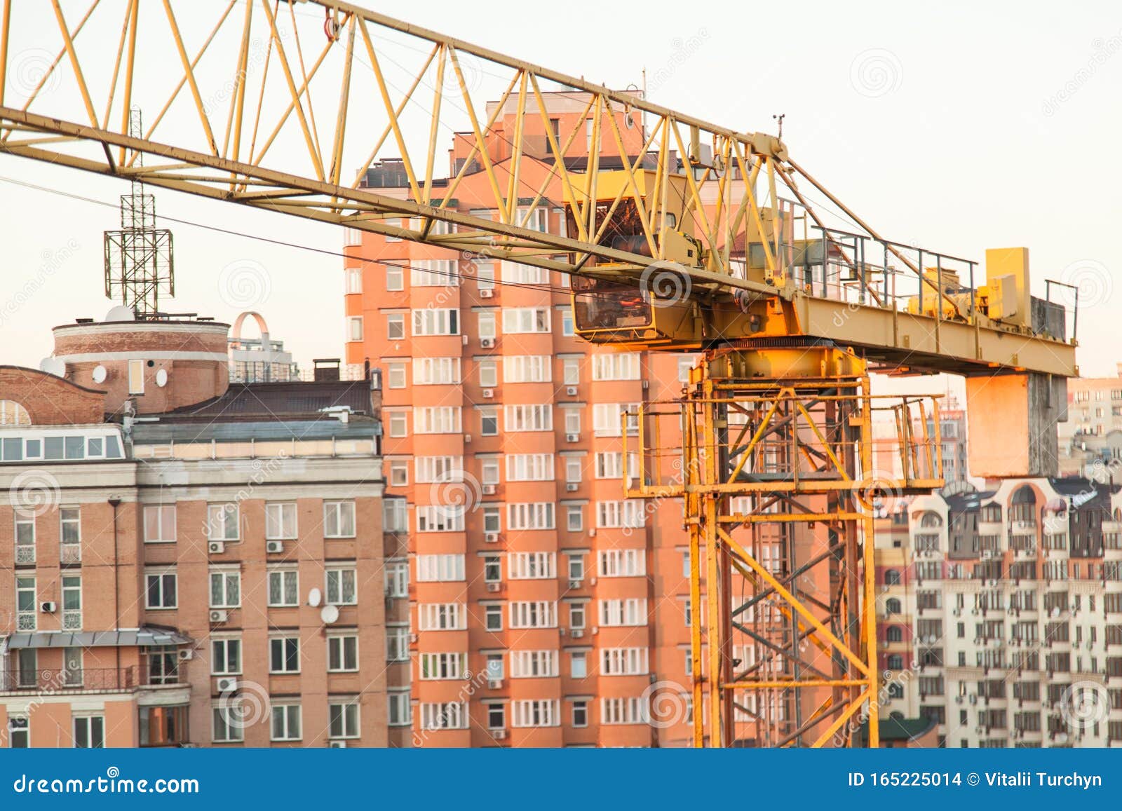 The Construction of a Multi-storey Building. Editorial Stock Image ...