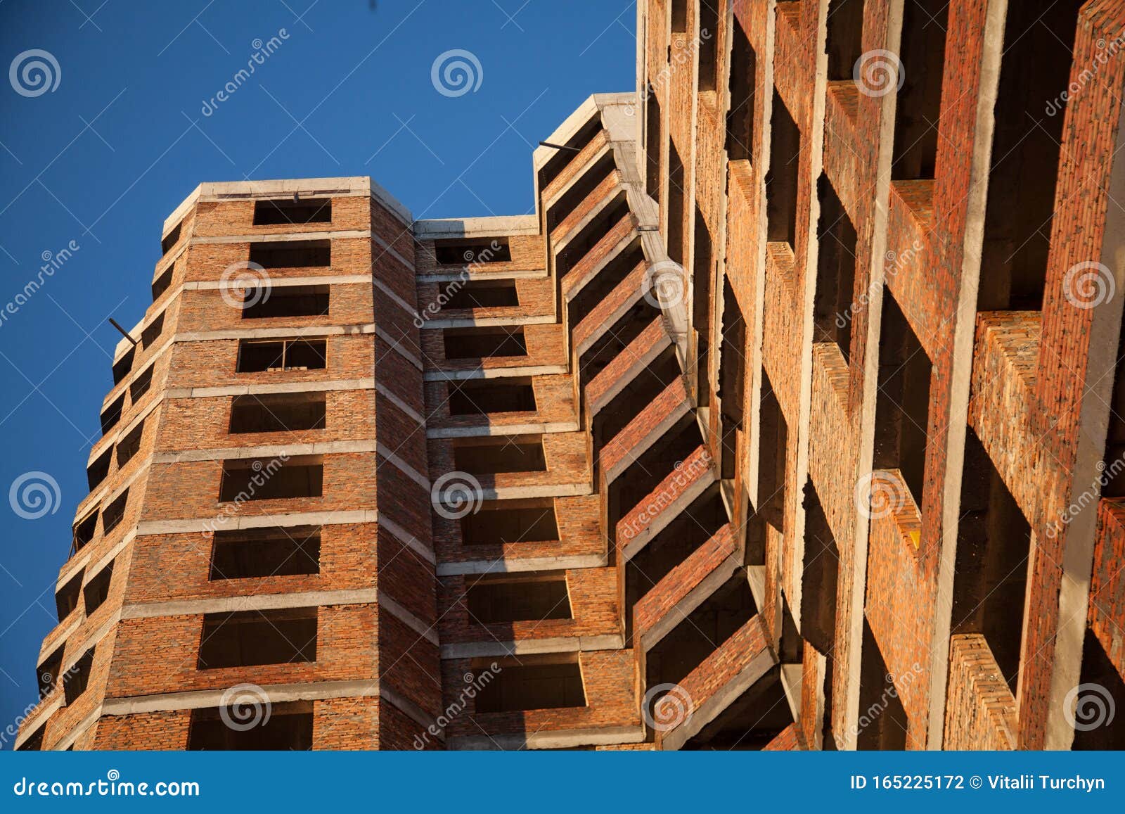 The Construction of a Multi-storey Building. Editorial Photography ...