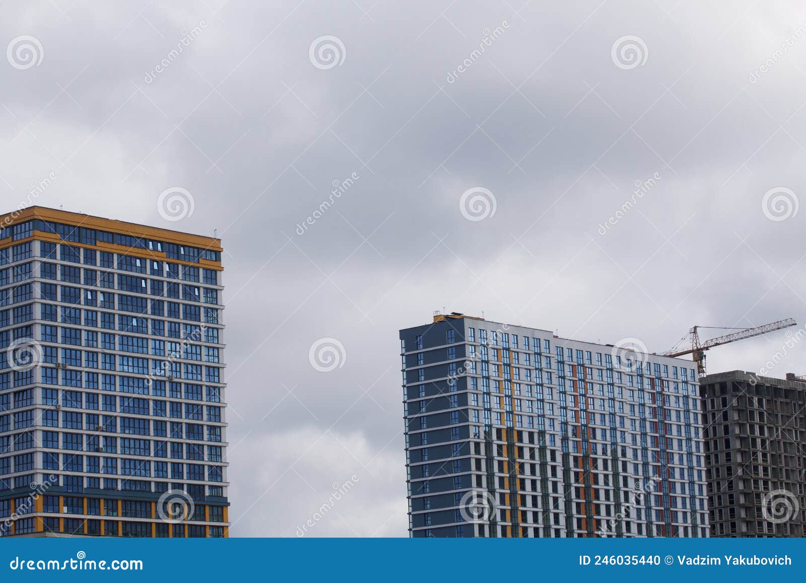 Construction of Multi-storey Buildings. Modern Multi-storey Building ...