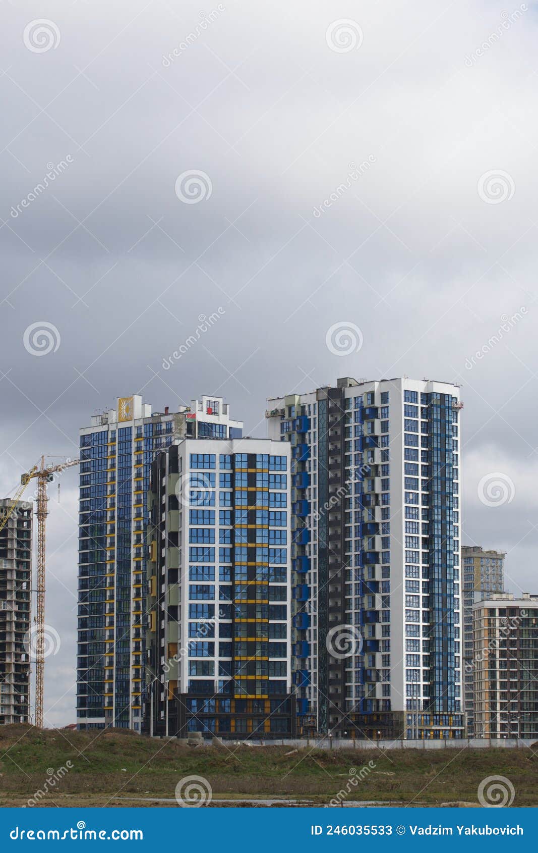 Construction of Multi-storey Buildings. Modern Multi-storey Building ...