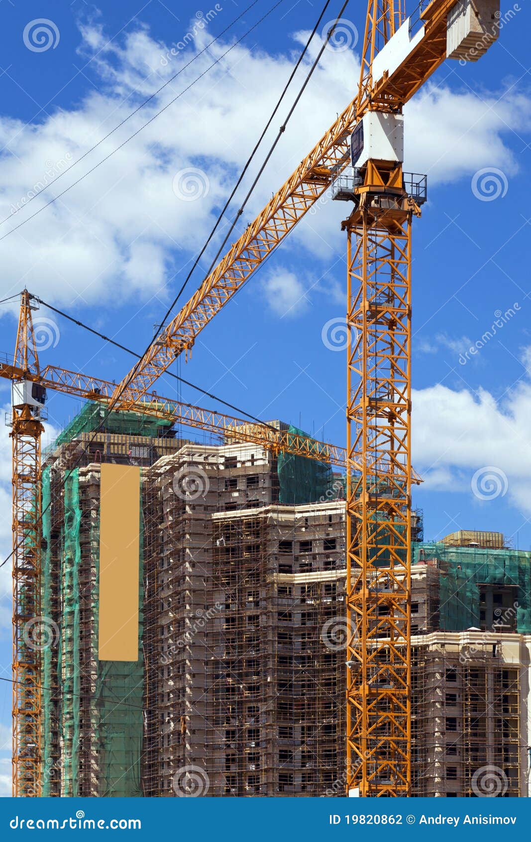 Construction of Multi-storey Complex. Stock Photo - Image of corporate ...