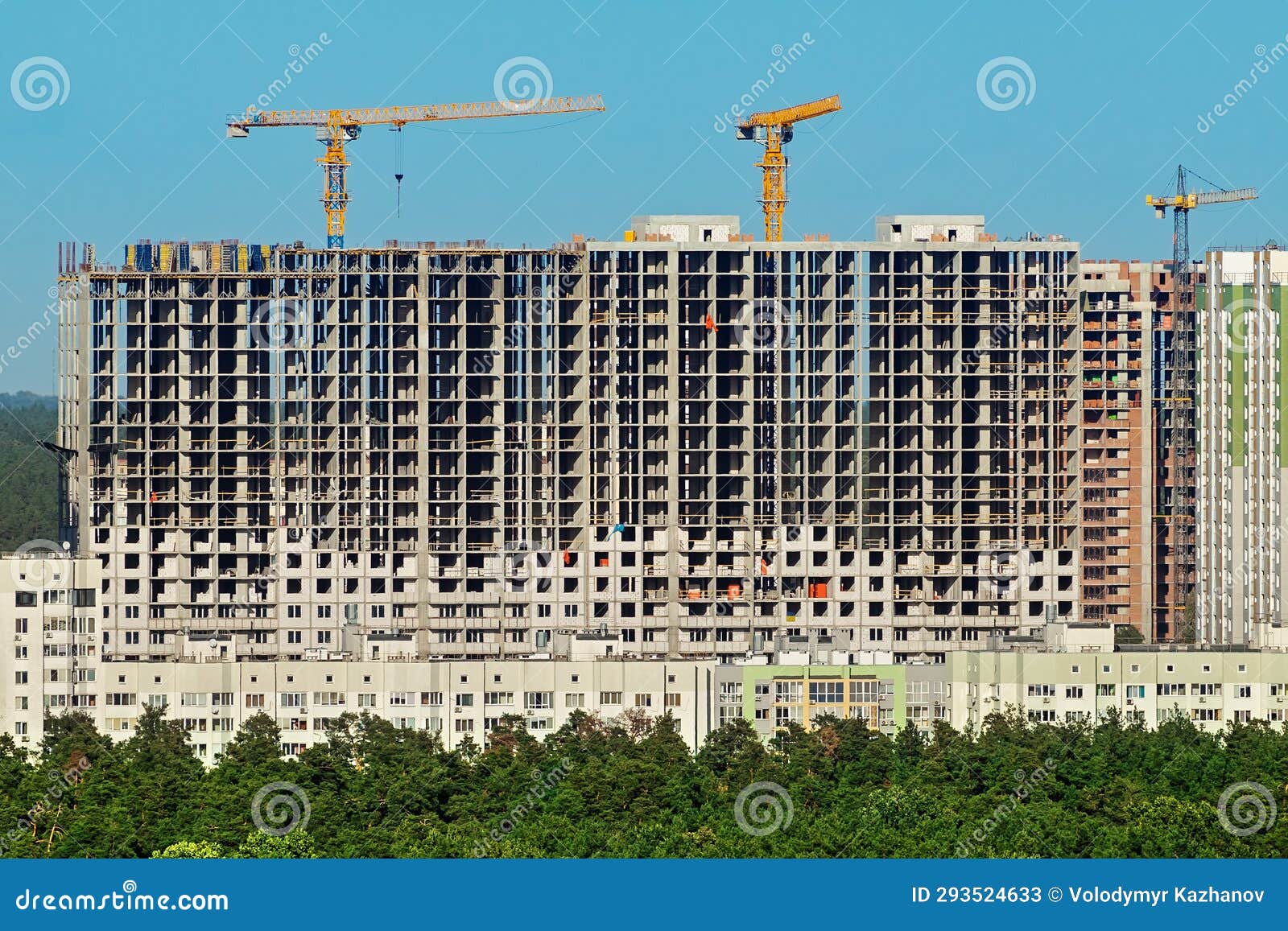 Construction of a Multi-storey High-rise Residential Building Using a ...