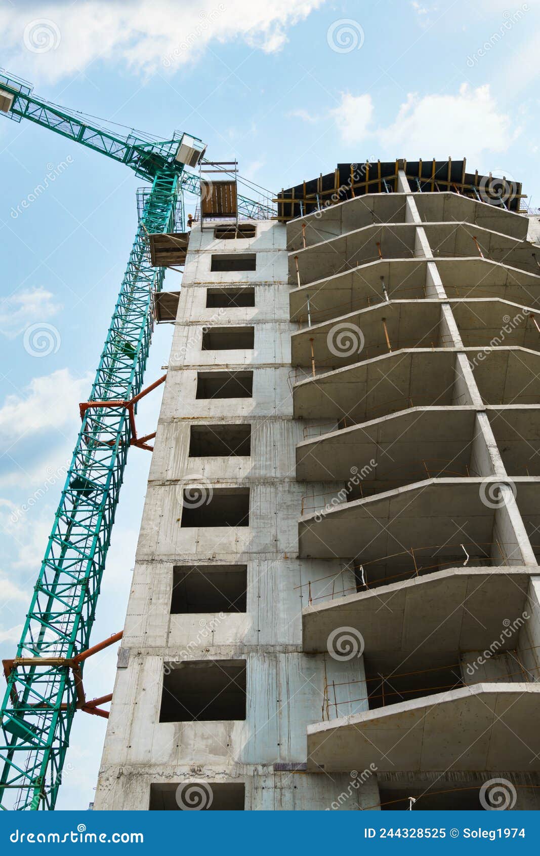 Construction of a Multi-storey Residential Building - Concrete Frame ...