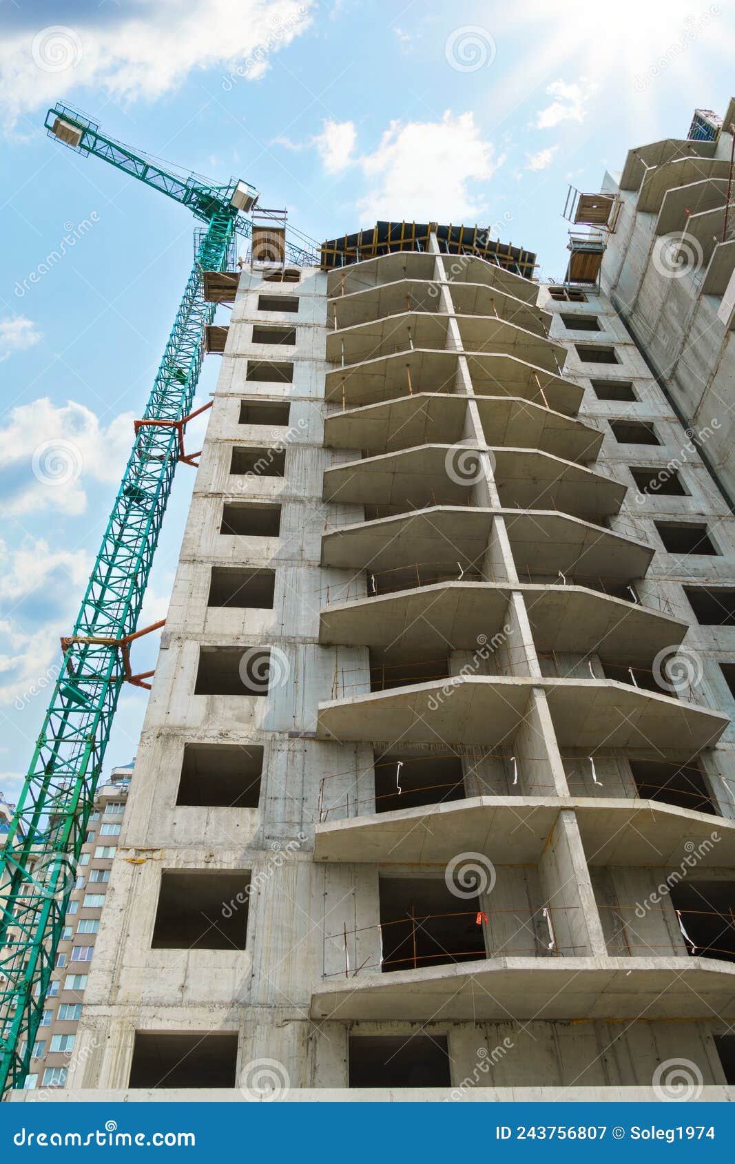 Construction of a Multi-storey Residential Building - Concrete Frame ...