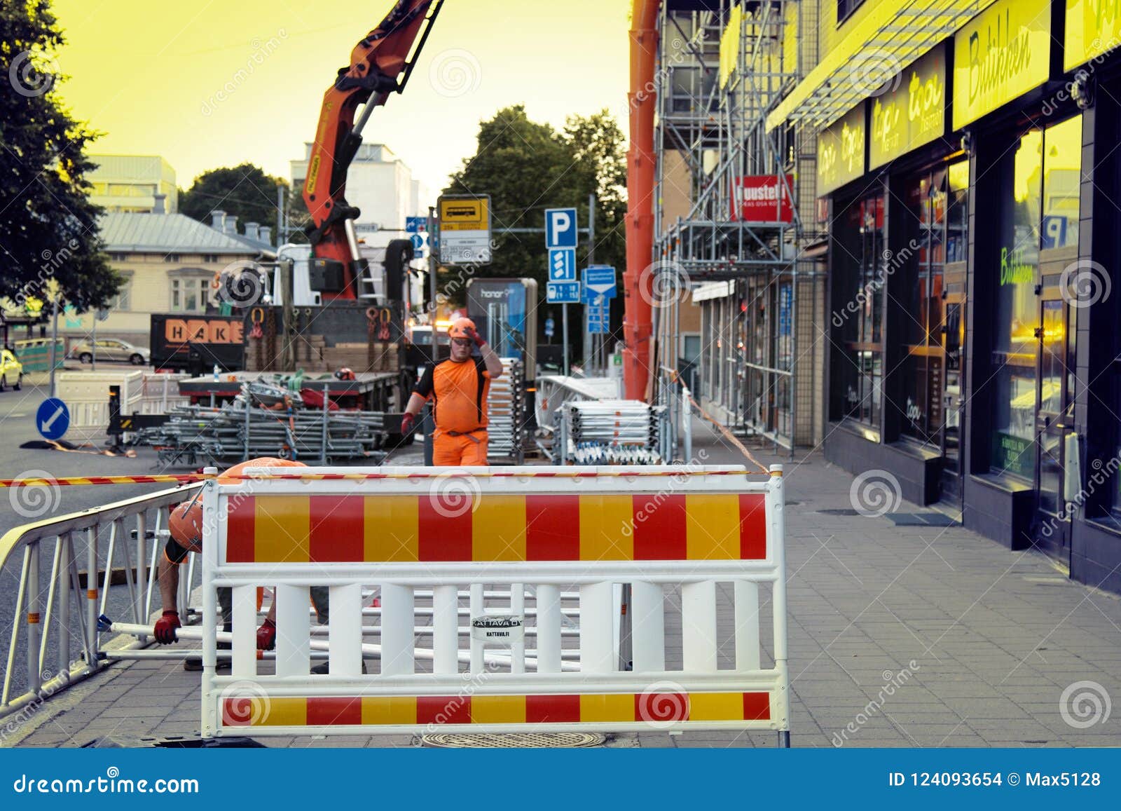Construction and Municipal Works, Workers in the Process of Work ...