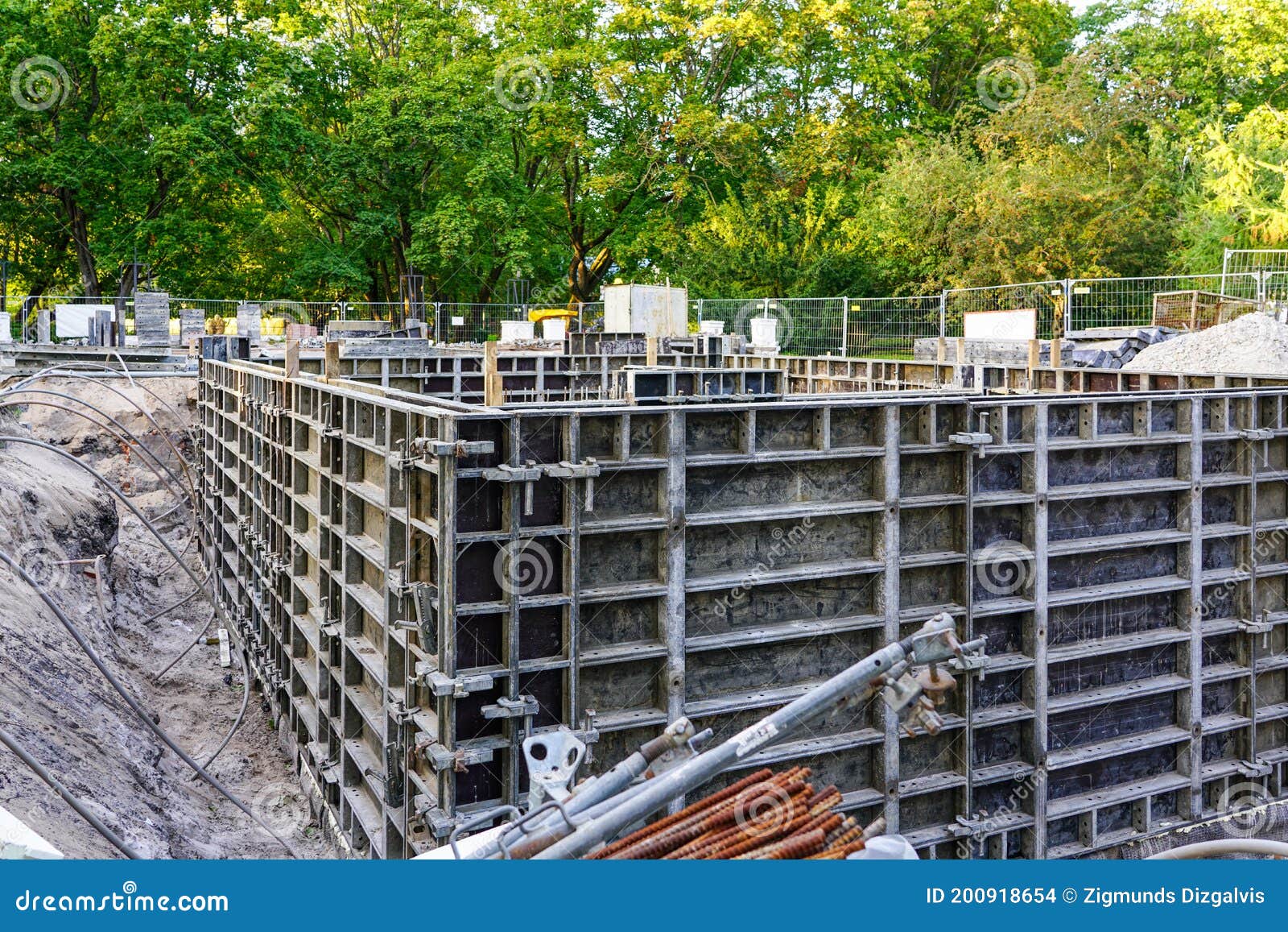 Construction of New Building Foundations Using Precast System Formwork ...