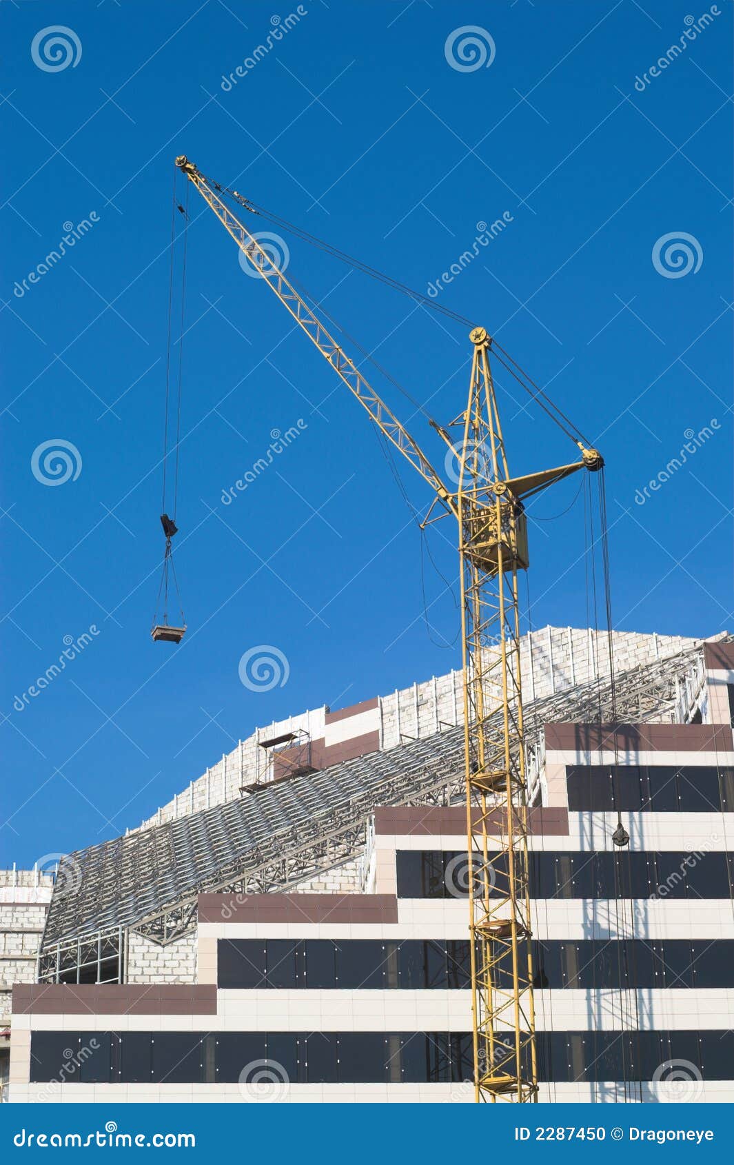 Construction of New City Build Stock Photo - Image of building, modern ...