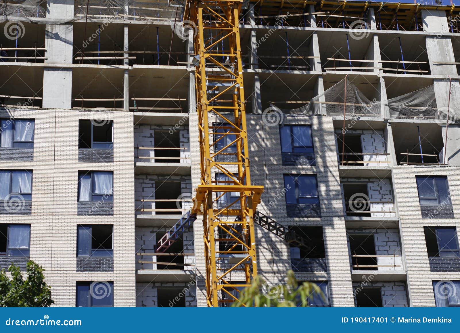 The Construction of a New Multi-storey Building. Construction of a New ...