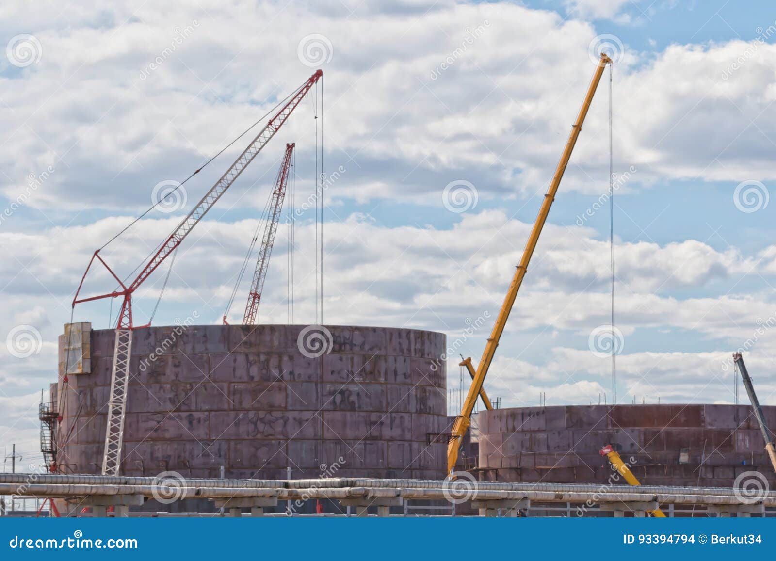 Construction of a New Tank Farm for Storage of Petroleum Product Stock ...