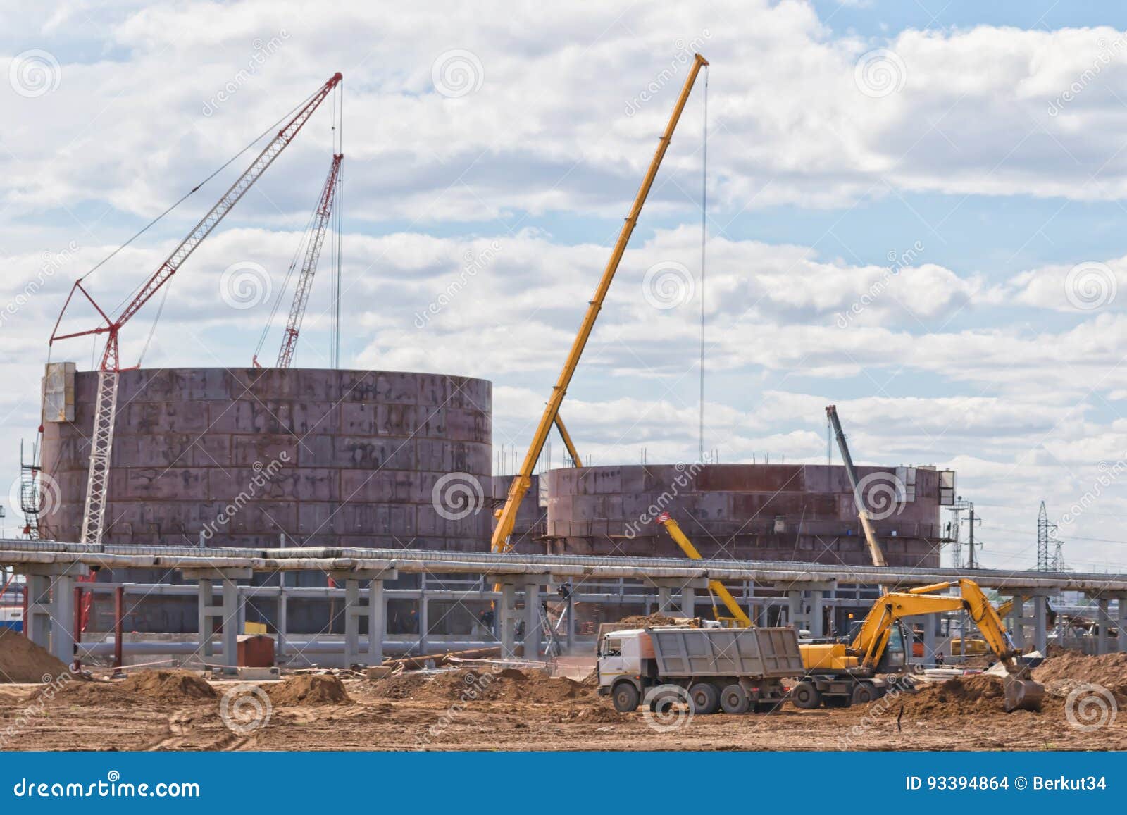 Construction of a New Tank Farm for Storage of Petroleum Product Stock ...