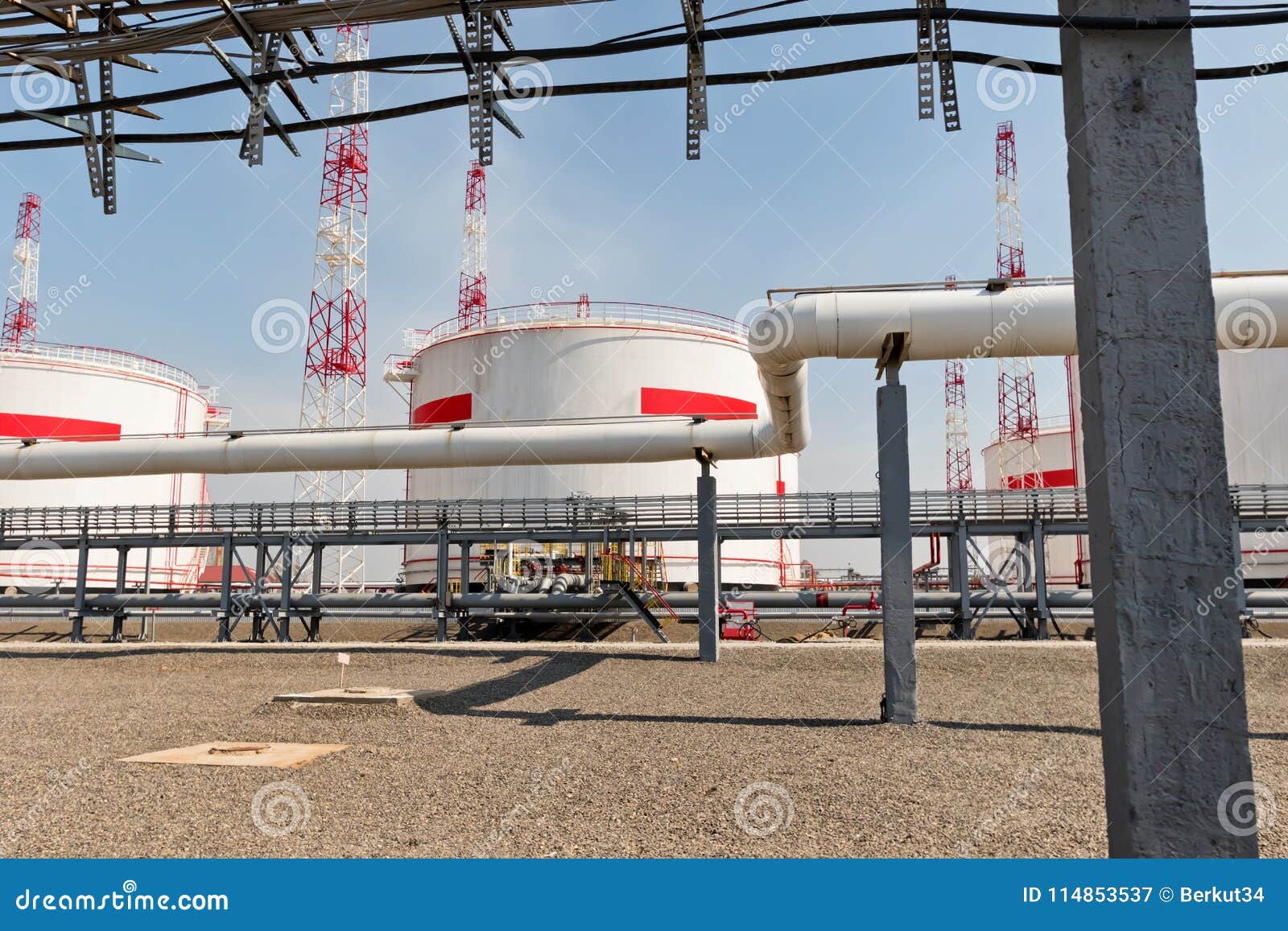 Construction of a New Tank Farm for Storage of Petroleum Product Stock ...