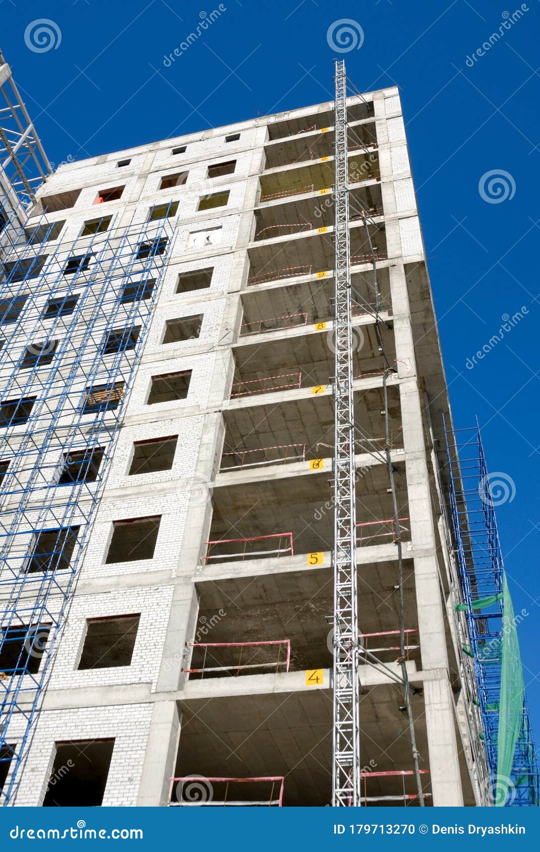 Construction of Office Building Stock Photo - Image of built, modern ...