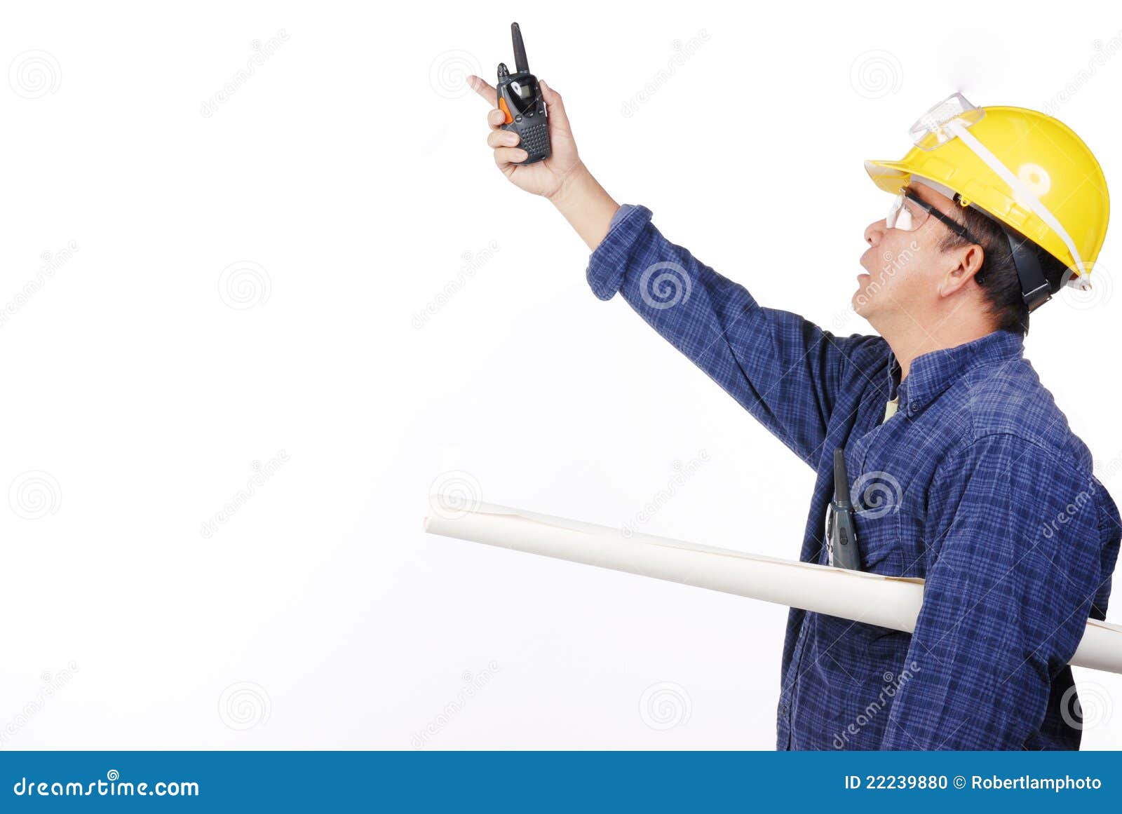 Construction and Oil Field Worker Stock Photo - Image of cutout ...