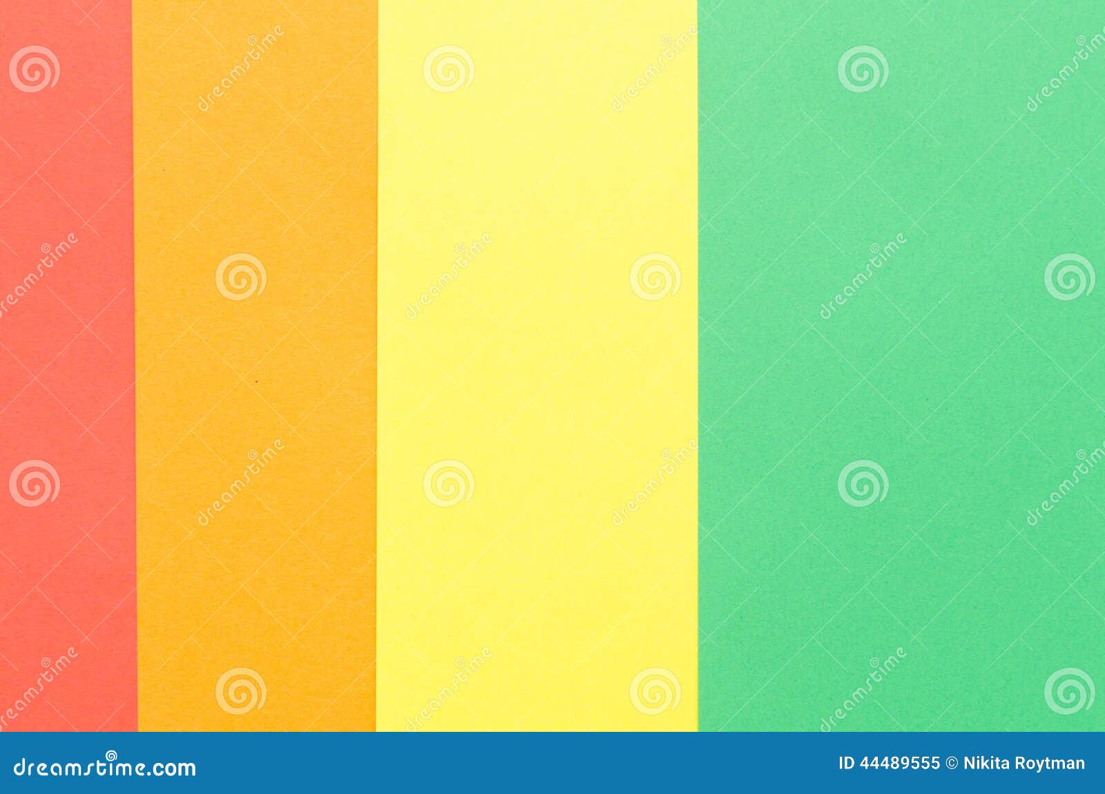 Construction Paper Arranged in Vertical Stripes Stock Image - Image of ...