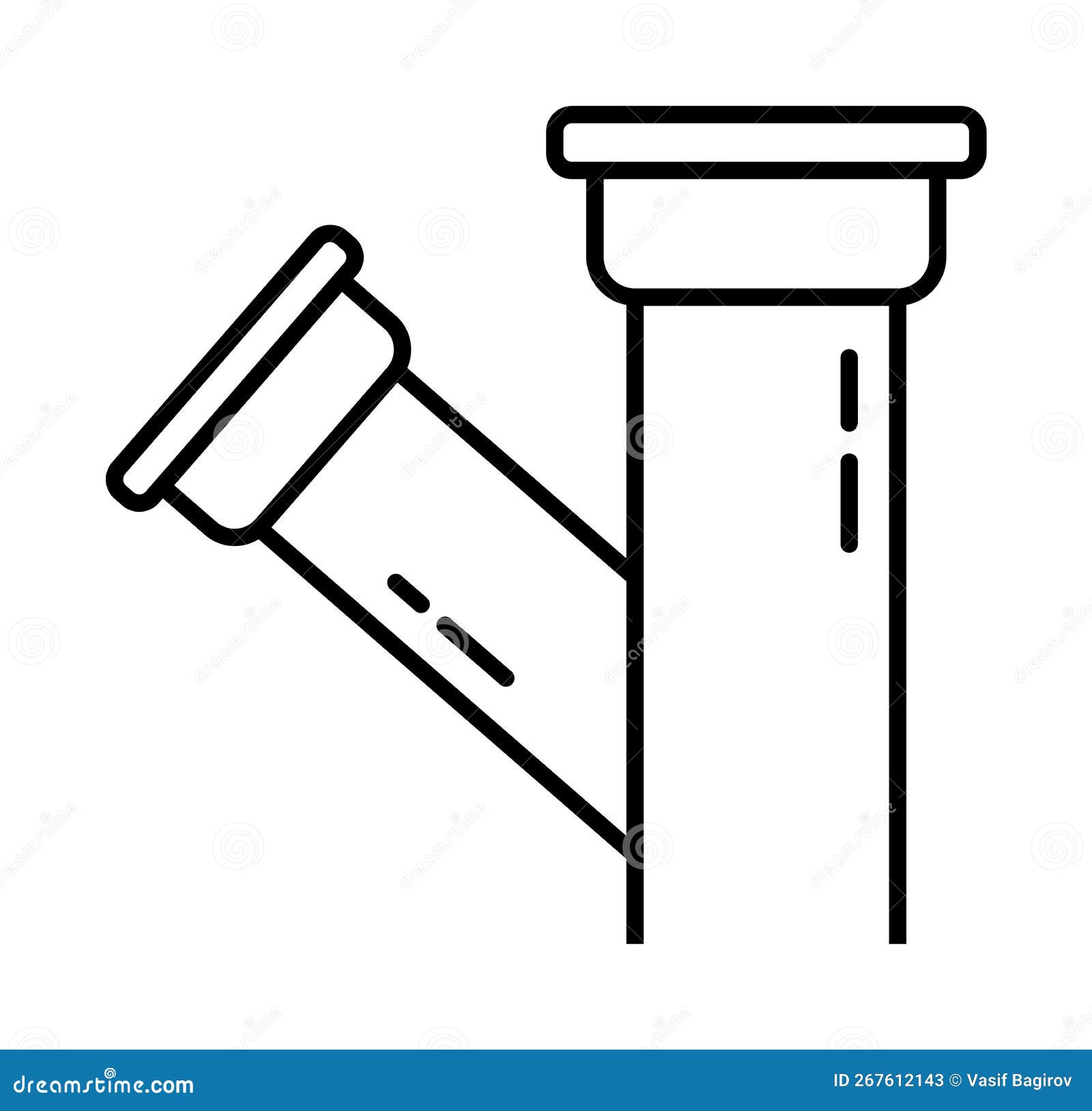 Construction, Pipe, Pipeline Vector Icon On Transparent Background ...
