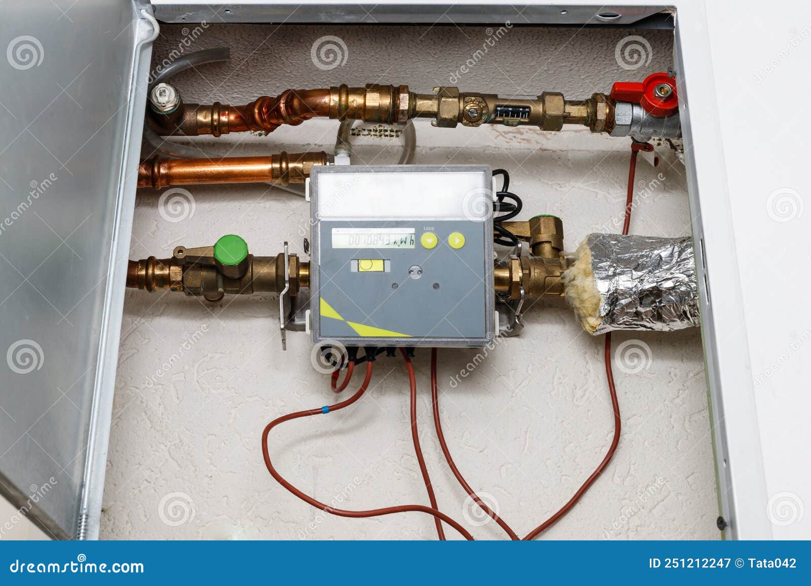 Construction of Pipe System for Heating an Apartment in Residential ...