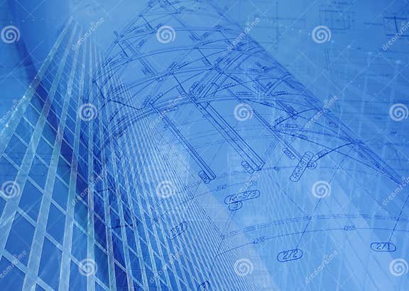 Construction plan stock photo. Image of blueprints, modern - 7625132