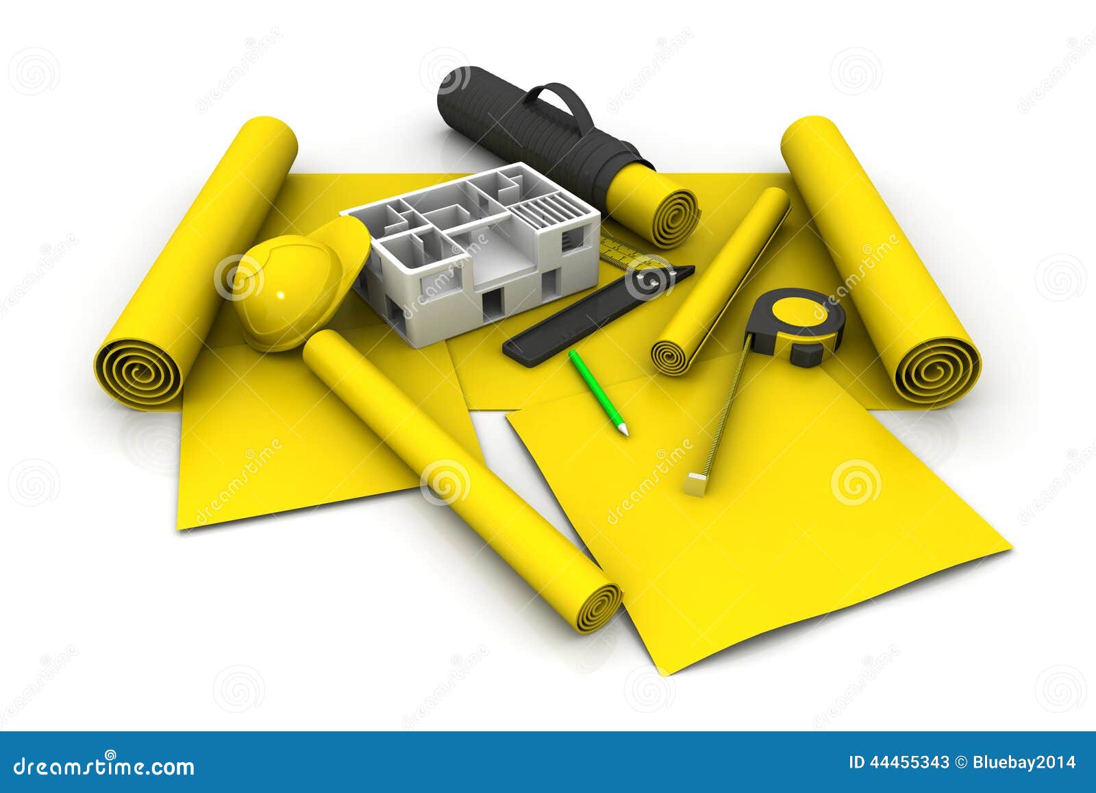 Render Of Construction Material Stock Image | CartoonDealer.com #39803857