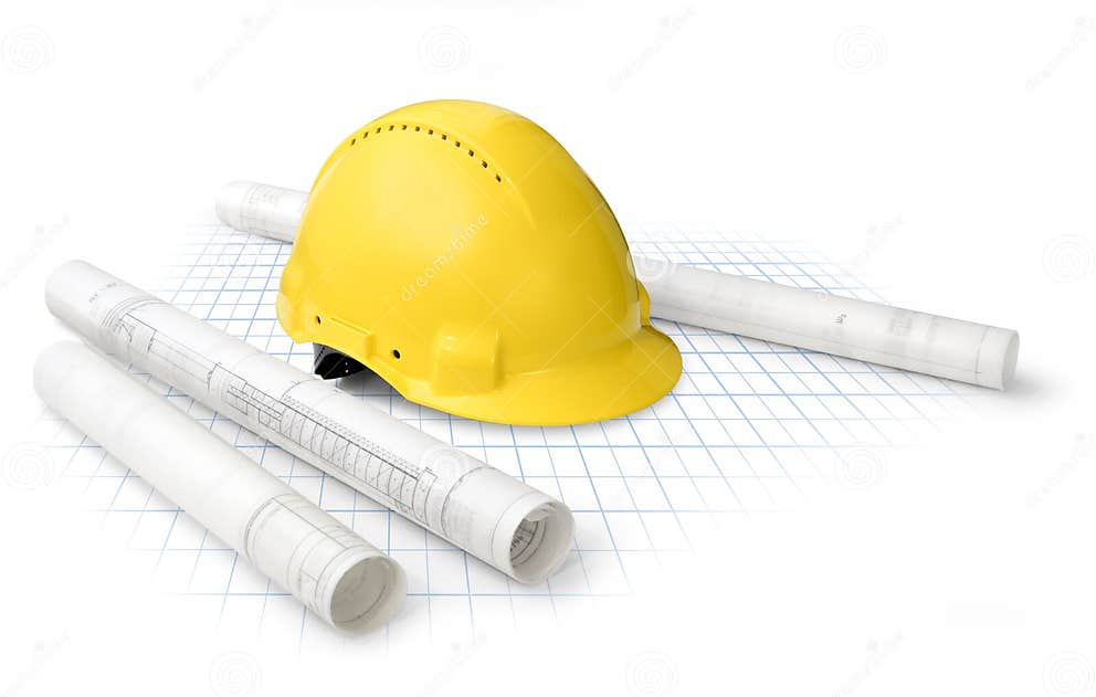 Construction plans stock photo. Image of building, design - 11969230