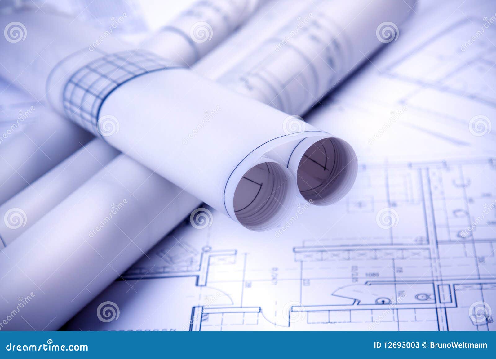 Construction Plans stock image. Image of construct, builder - 12693003