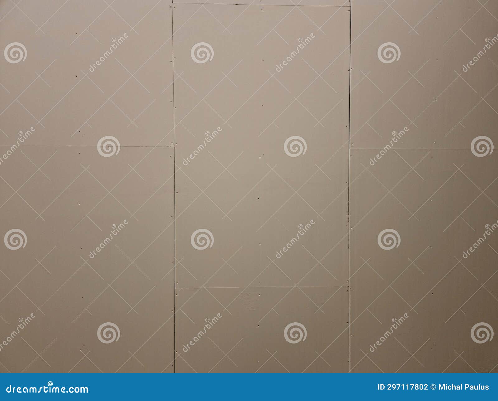 Construction of a Plasterboard Partition from Several Boards Connected ...