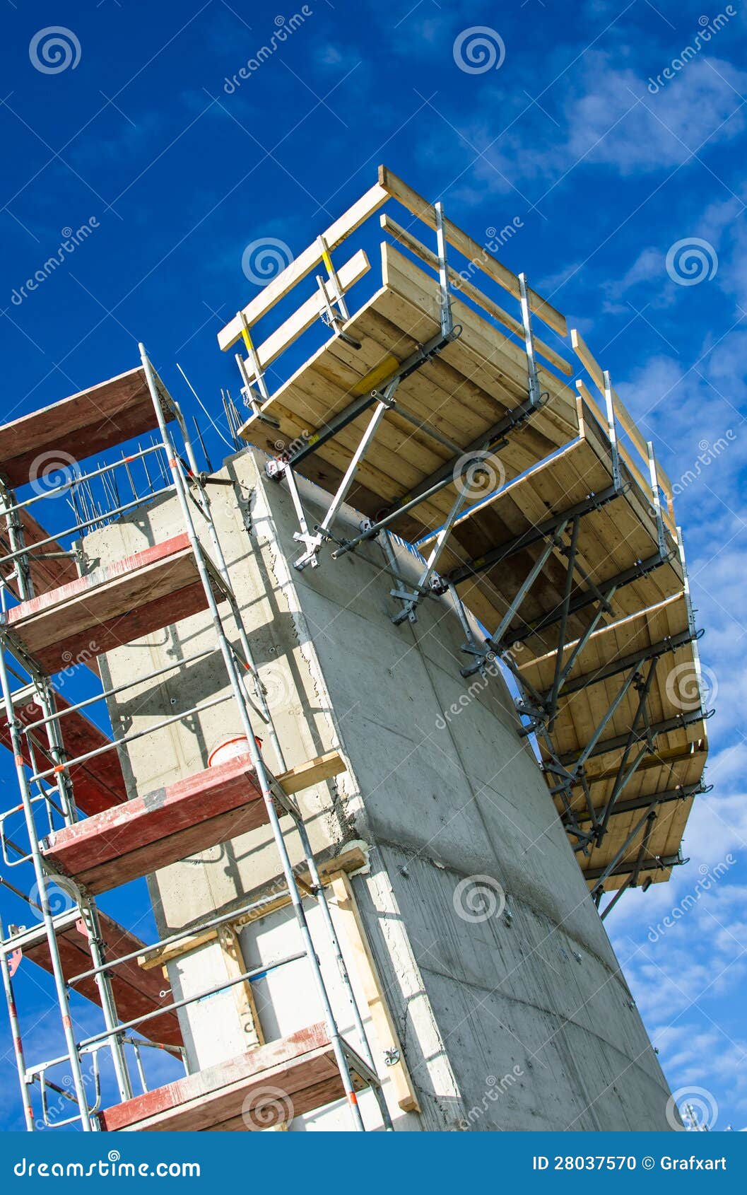 Construction Platform stock photo. Image of estate, business - 28037570