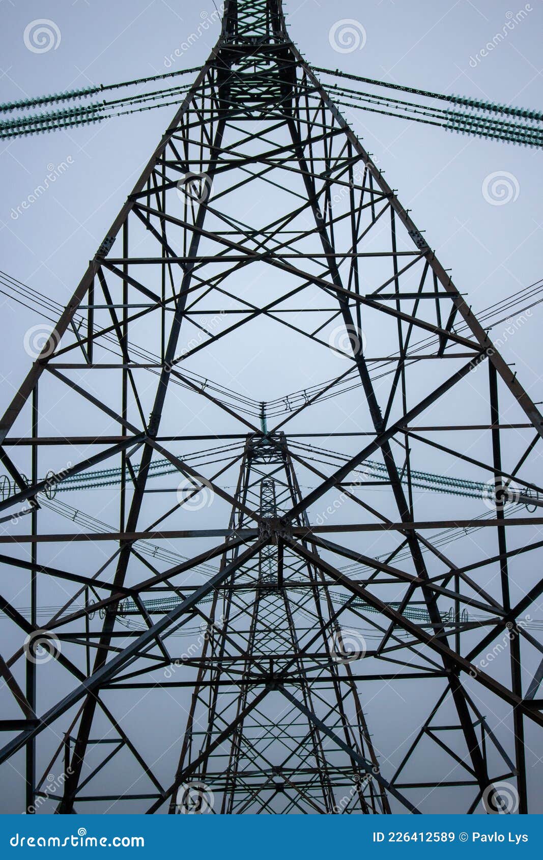 Construction of the Power Transmission in the Summer Stock Image ...