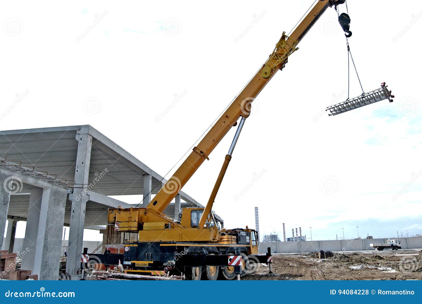 Construction of a Prefabricated Shed Editorial Stock Photo - Image of ...