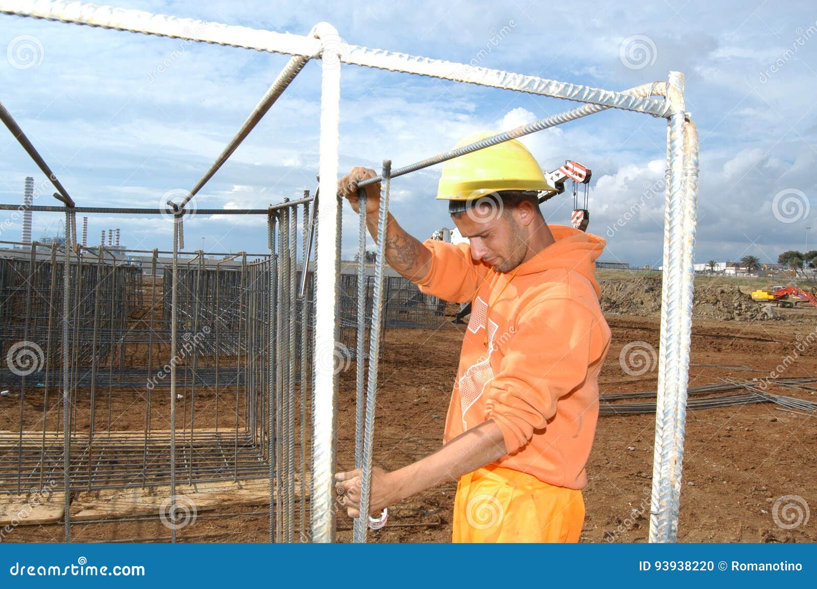 Construction of a Prefabricated Shed Editorial Image - Image of ...