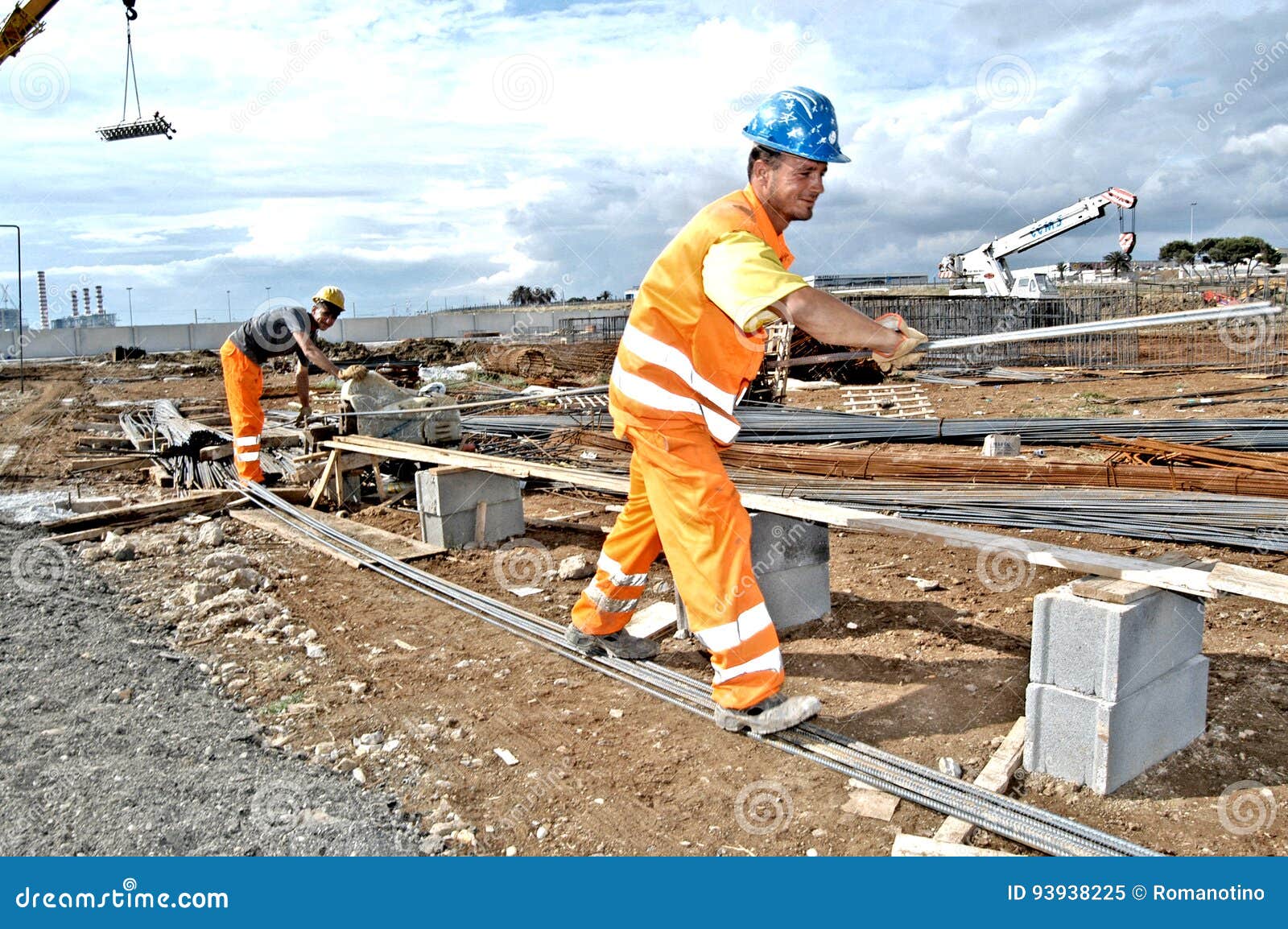 Construction of a Prefabricated Shed Editorial Image - Image of ...