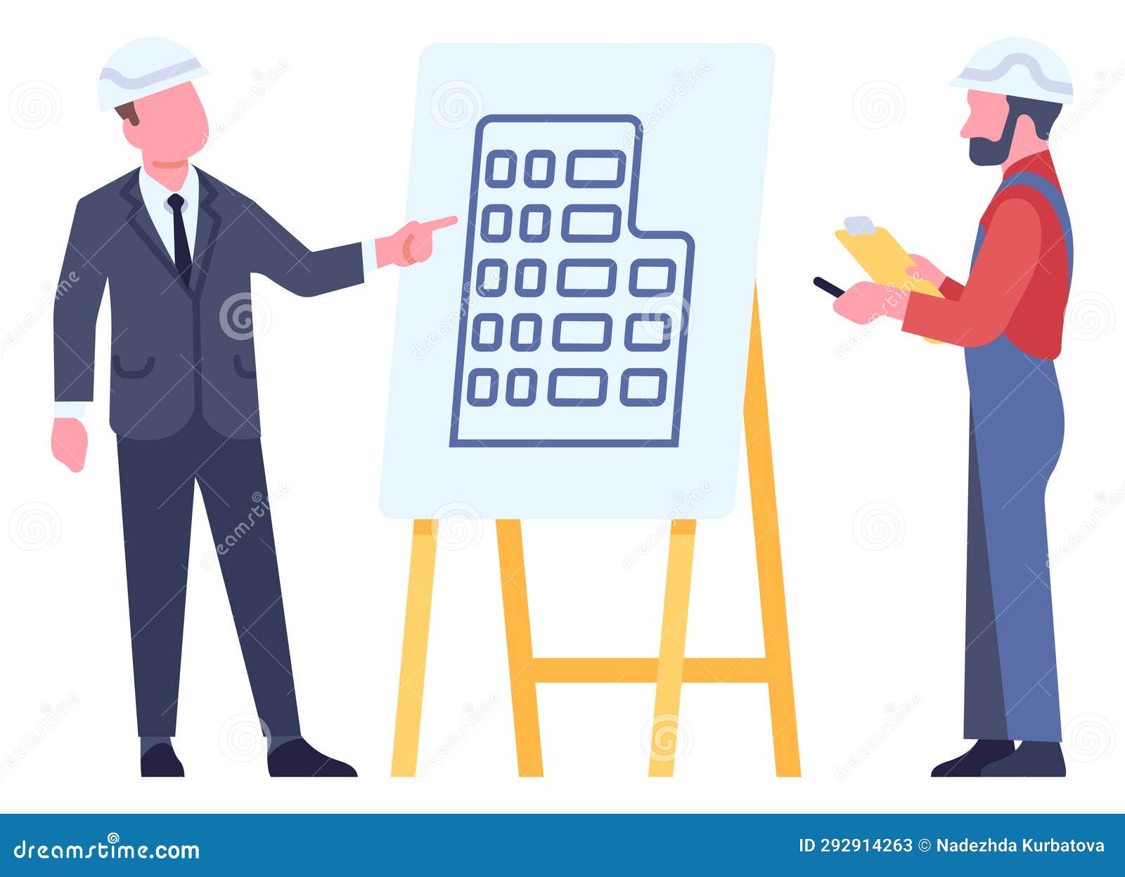 Contractor Talks Stock Illustrations – 5 Contractor Talks Stock ...