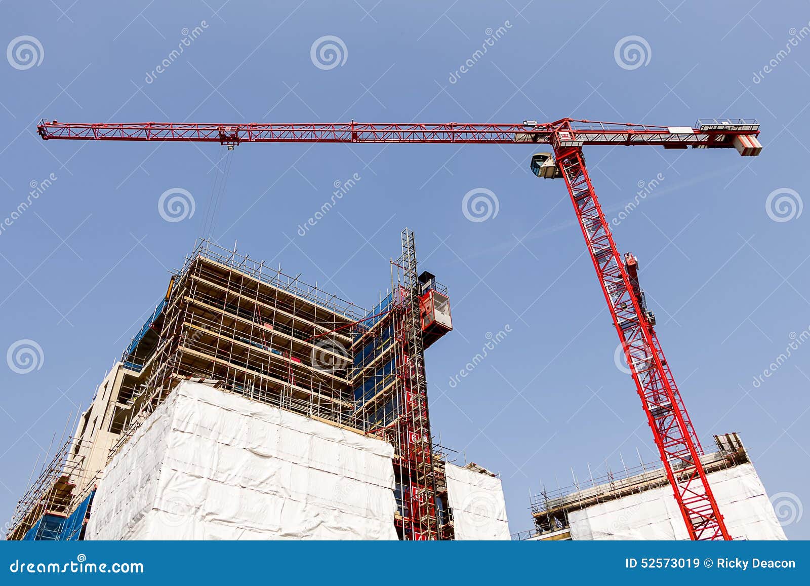 Construction Project stock image. Image of create, blue - 52573019