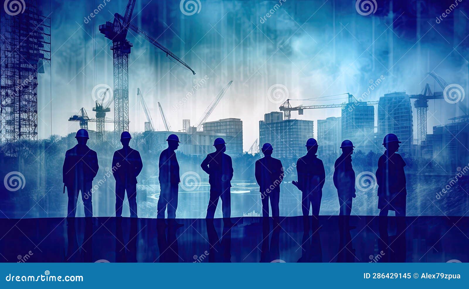 Construction Project Management - Business Leaders at Work - Generative ...