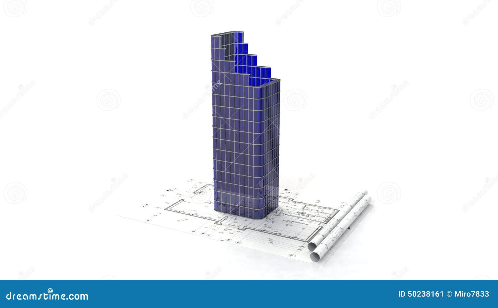 Construction Project Overview Stock Illustration - Illustration of ...