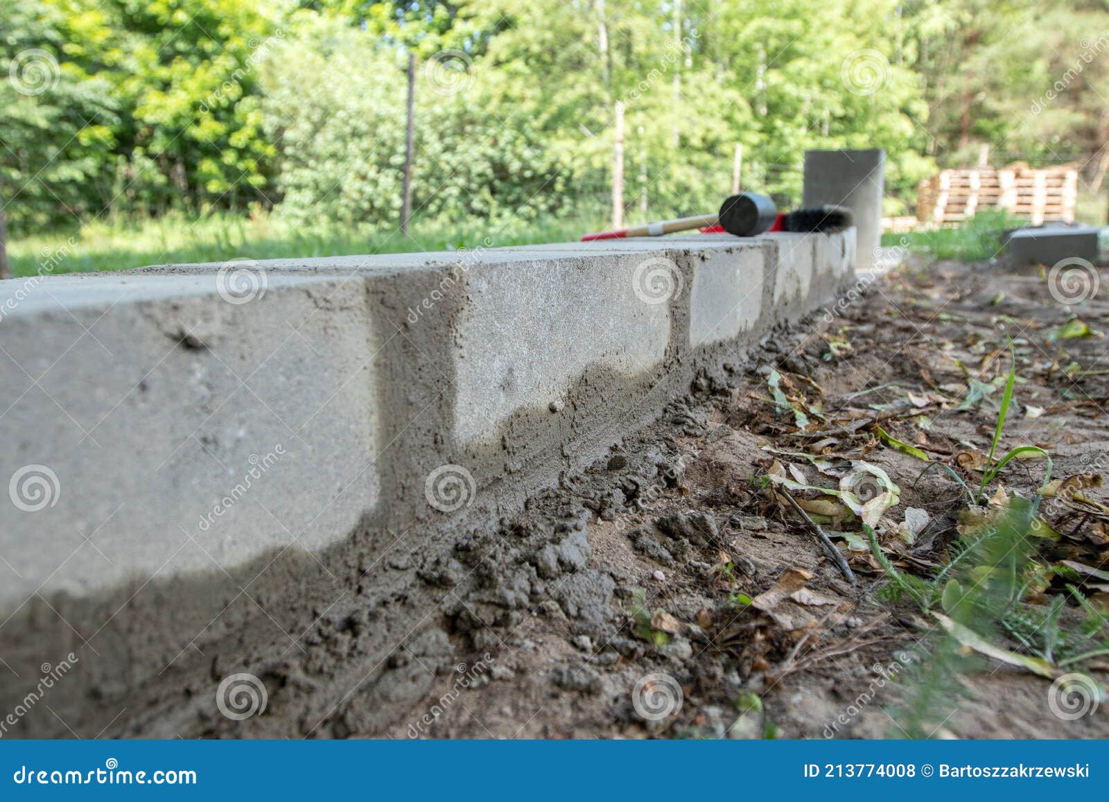 Construction - Putting Blocks with Tools Stock Photo - Image of plank ...