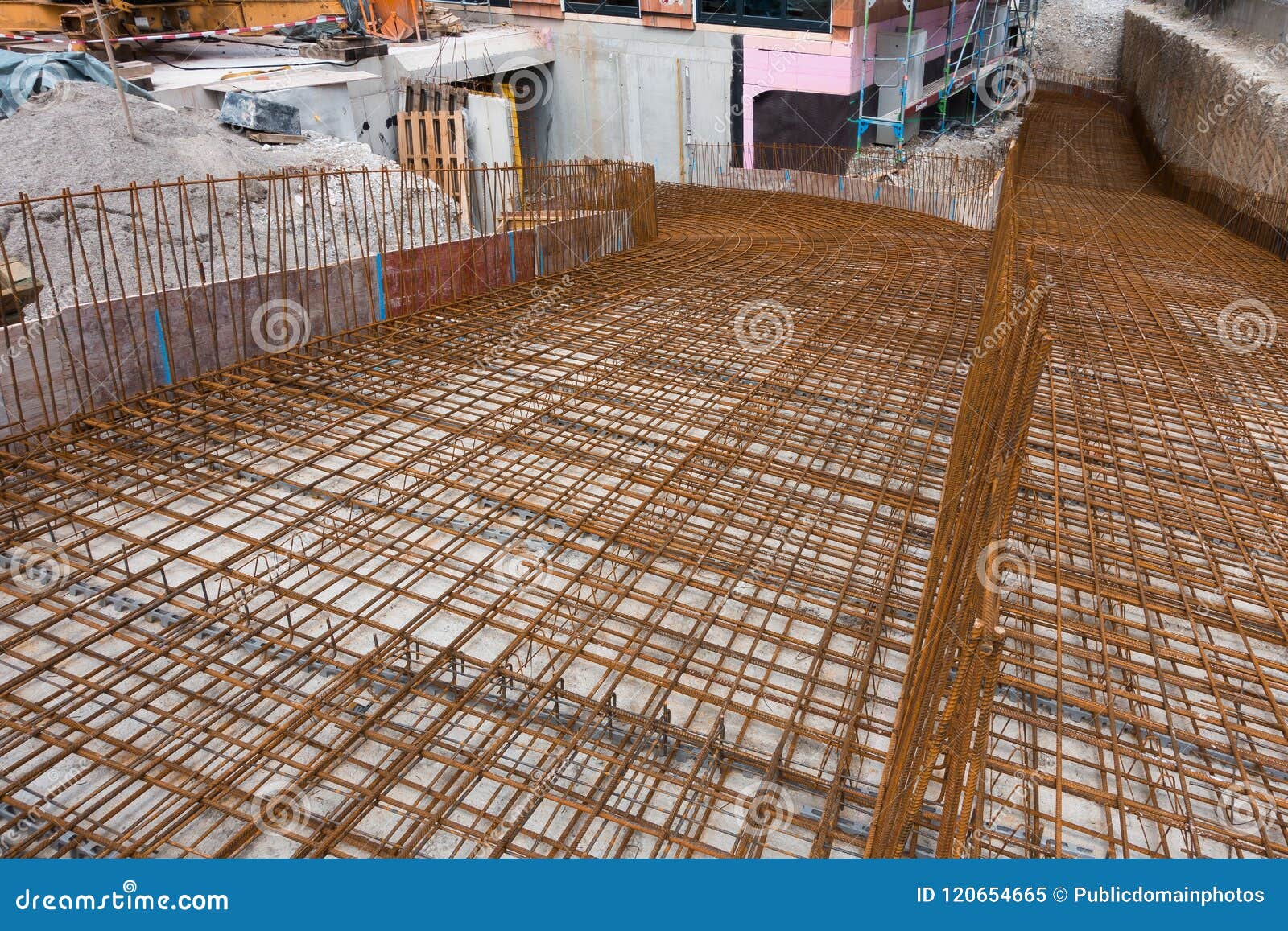 Construction, Reinforced Concrete, Floor, Composite Material Picture ...