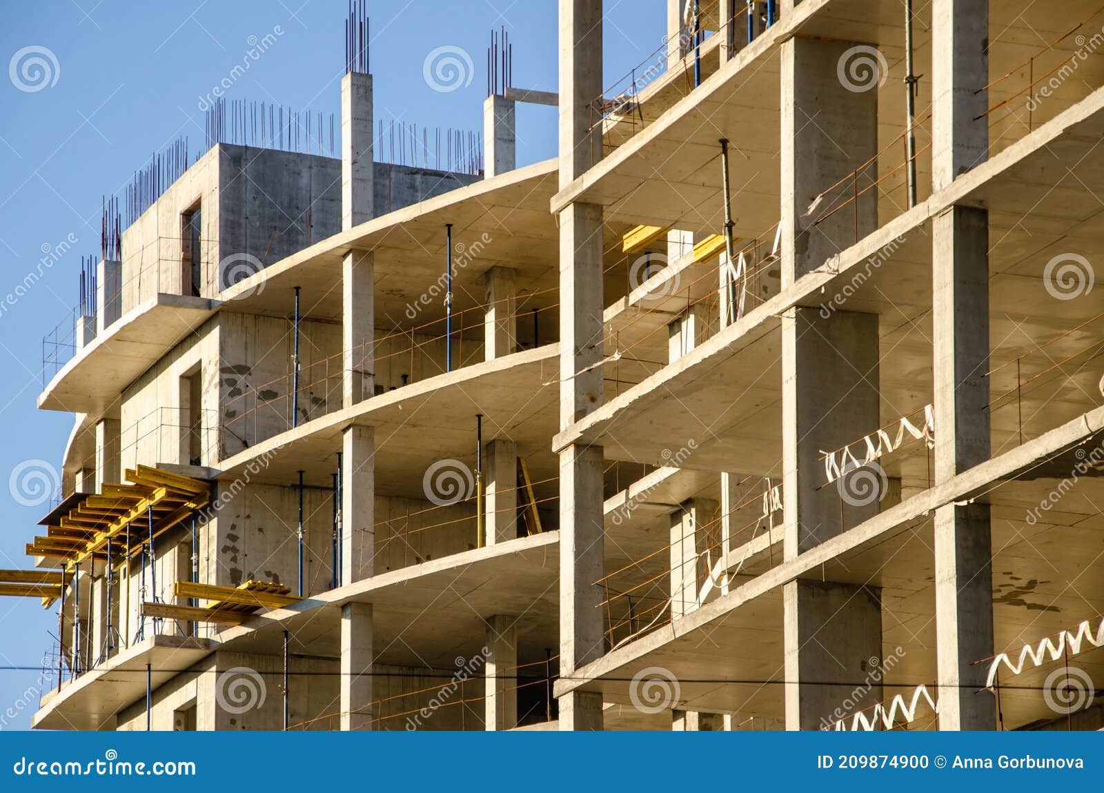 Construction of the Reinforced Concrete Frame of the Building Stock ...