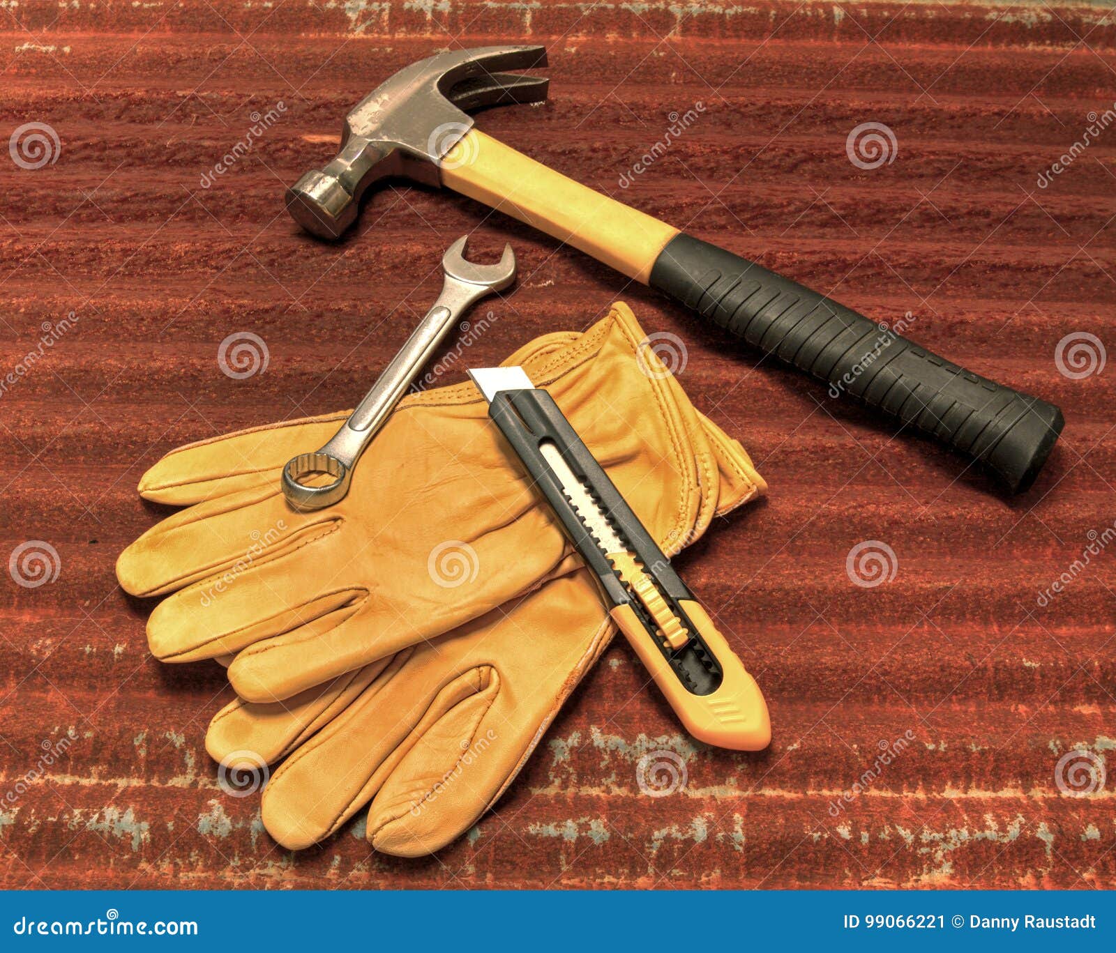 Construction and Repair Tools of the Trade Stock Image - Image of ...
