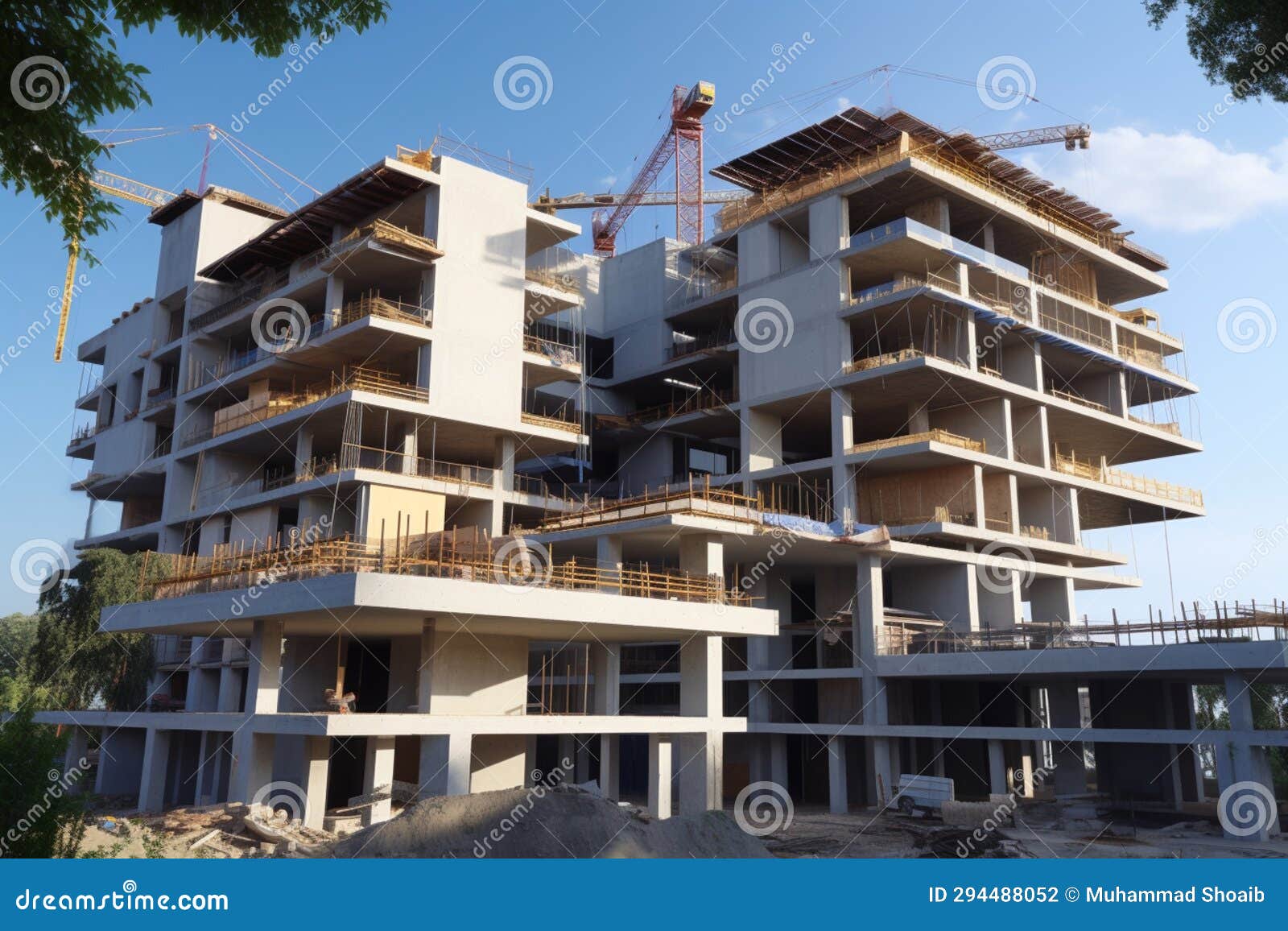 Construction of a Residential Building within a Larger Architectural ...